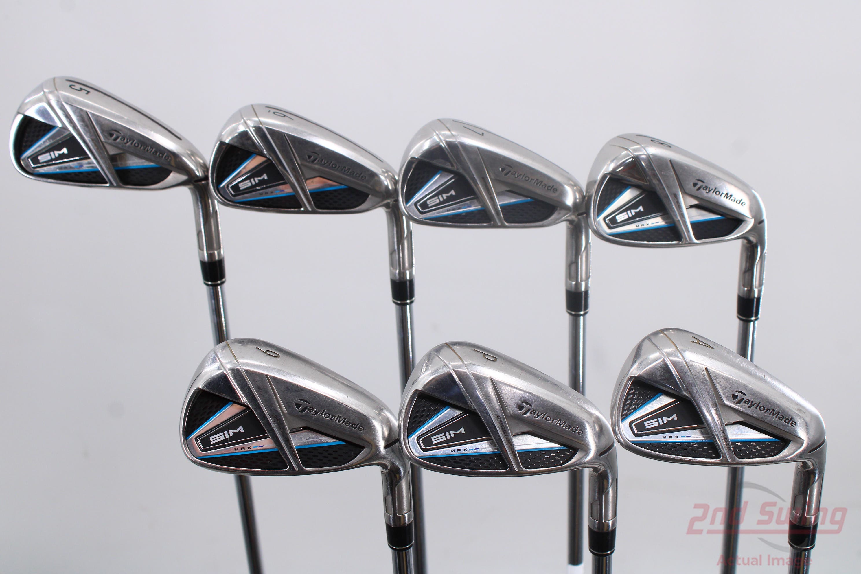 TaylorMade SIM MAX Iron Set (A-22329512530) | 2nd Swing Golf