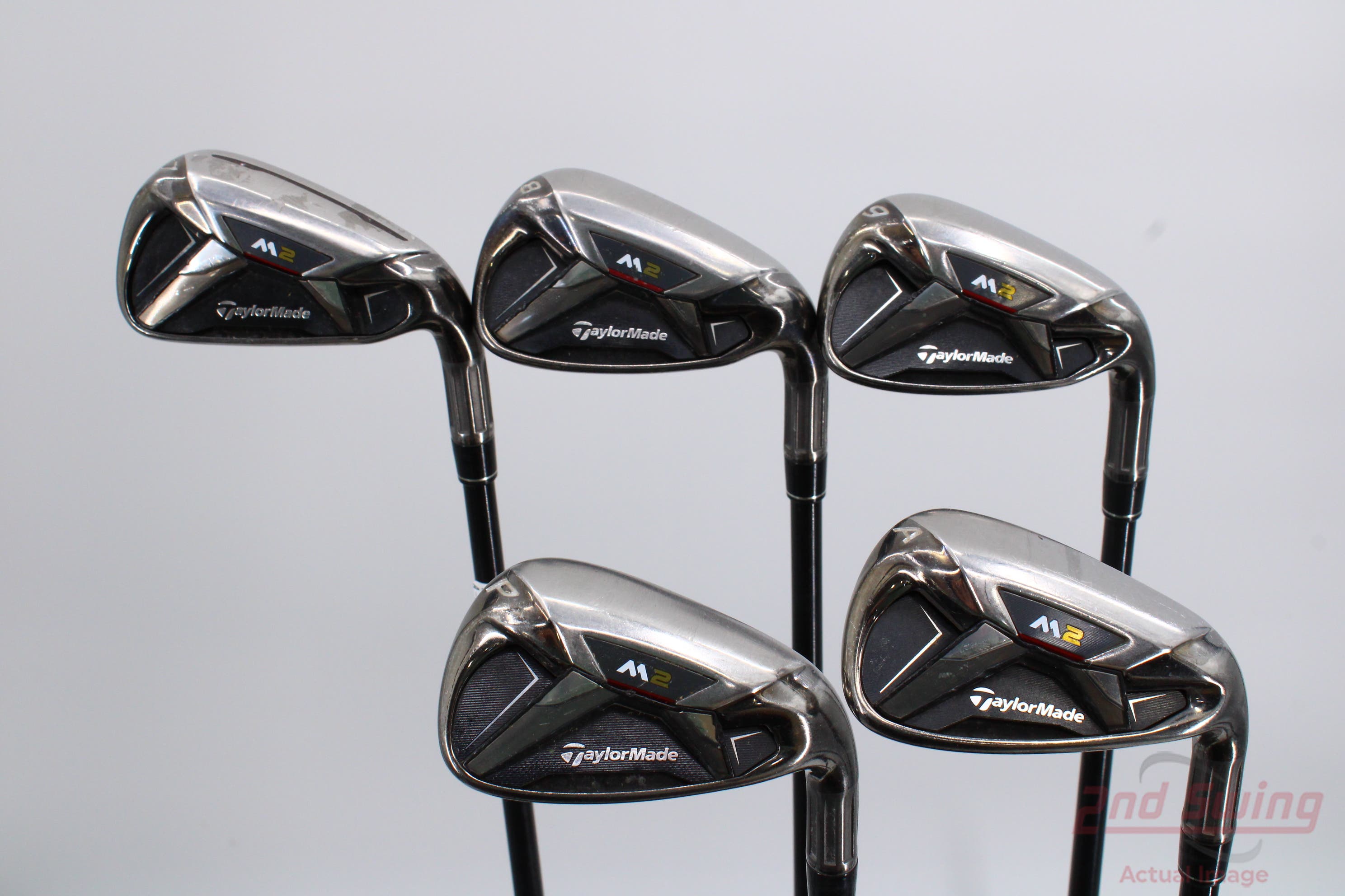 TaylorMade 2016 M2 Iron Set 7-PW GW TM Reax 65 Graphite Regular Right Handed 37.75in (A ...