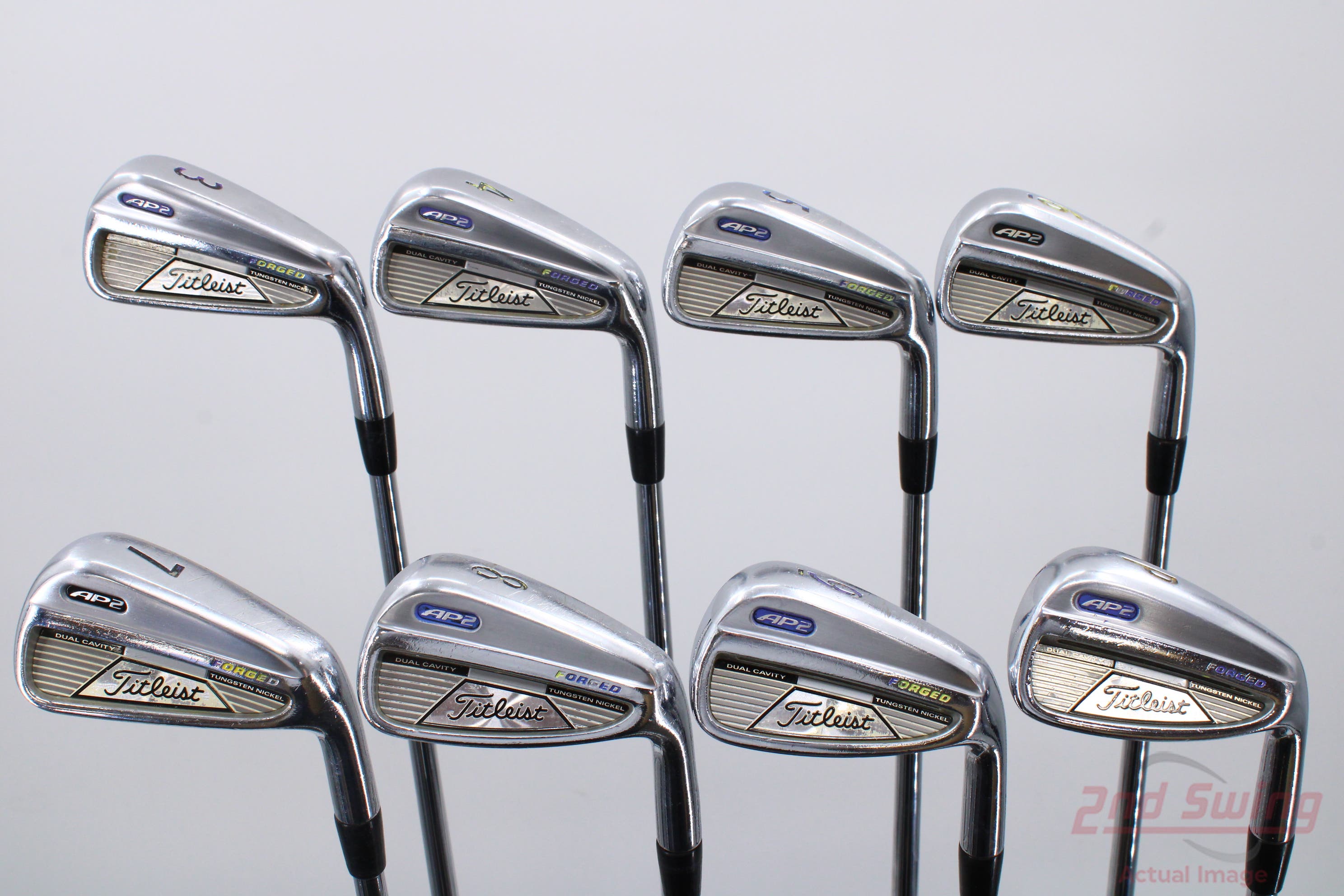 Titleist AP2 Iron Set 3-PW Project X Rifle 5.5 Steel Regular Right Handed 38.25in | 2nd Swing Golf