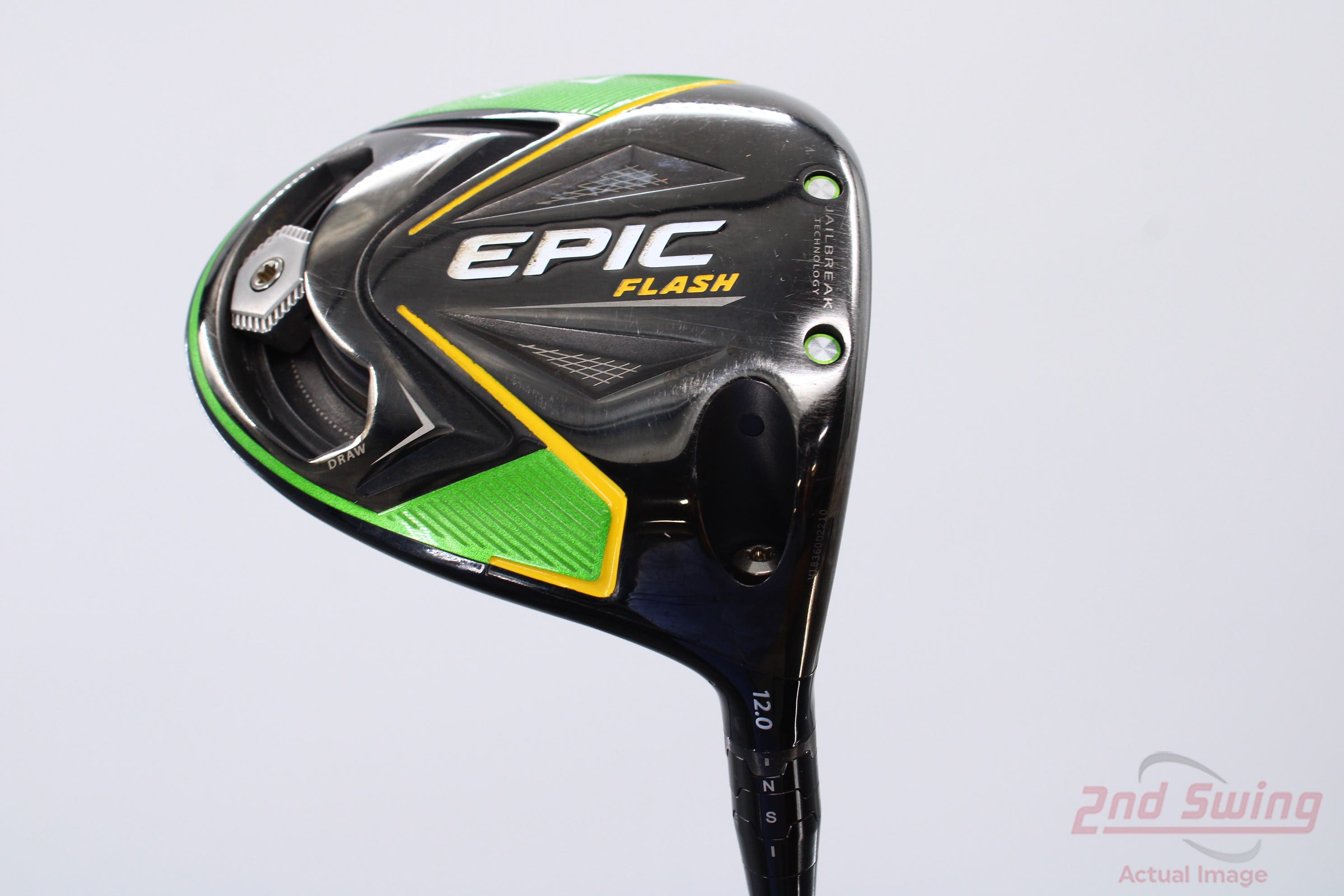 Callaway EPIC Flash Driver 12° Project X Even Flow Green 55 Graphite ...