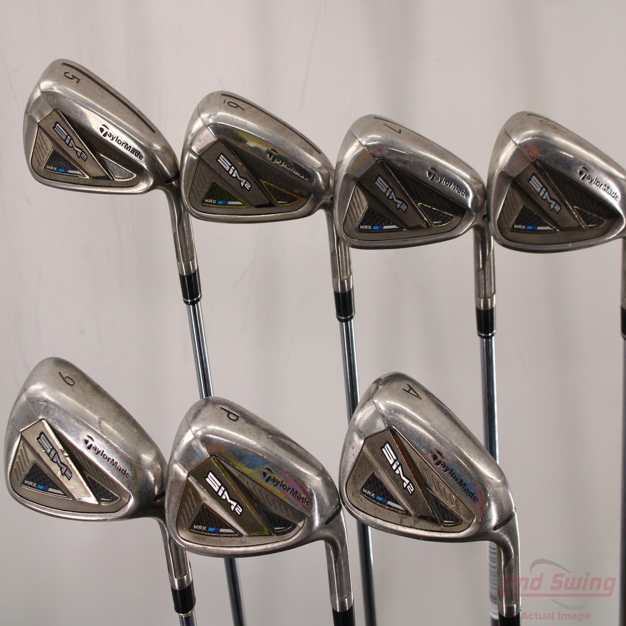 TaylorMade SIM2 MAX Iron Set (A-72332685685) | 2nd Swing Golf