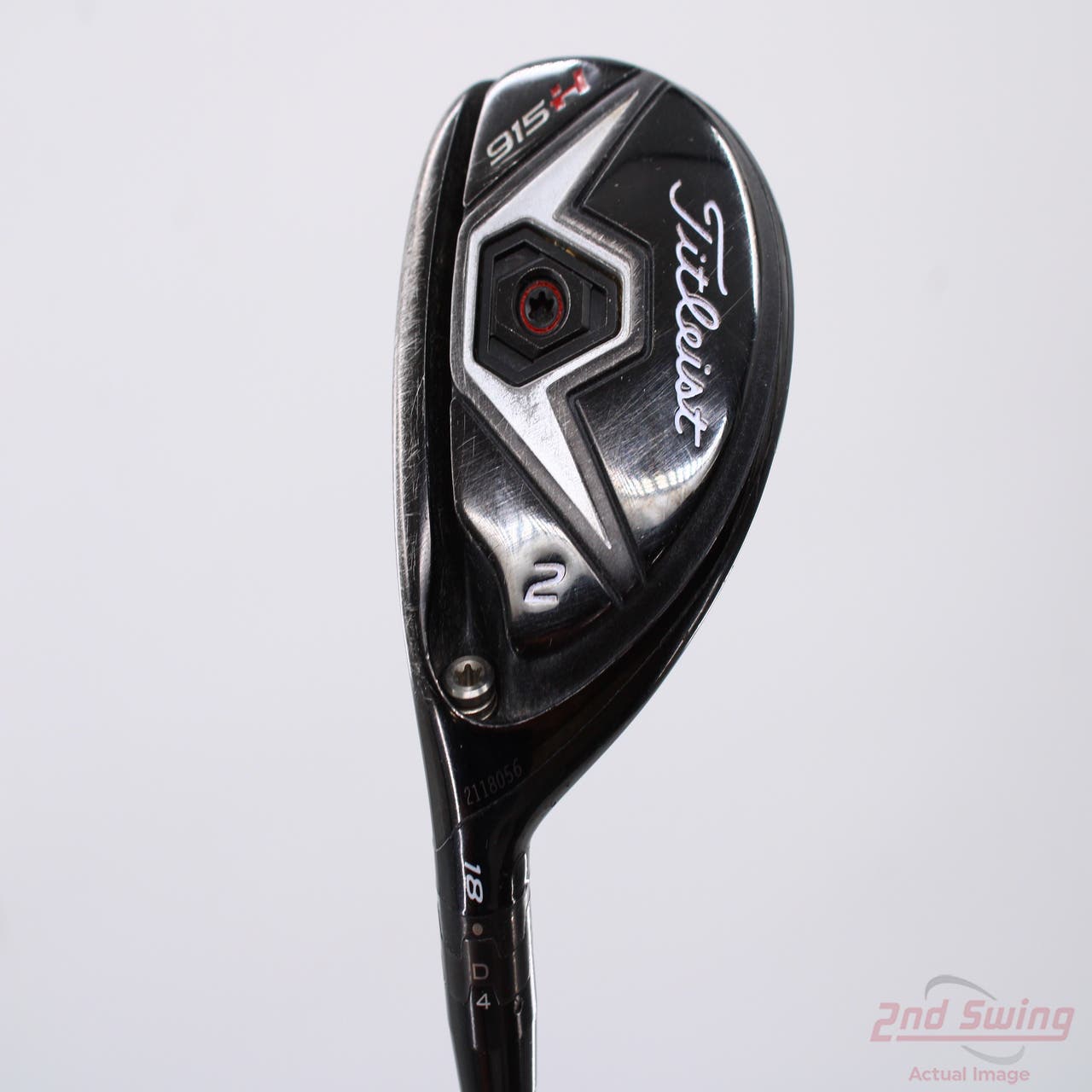 Titleist 915 H Hybrid 2 Hybrid 18° Mitsubishi Diamana S+ Blue 70 Graphite Regular Left Handed 40 ...