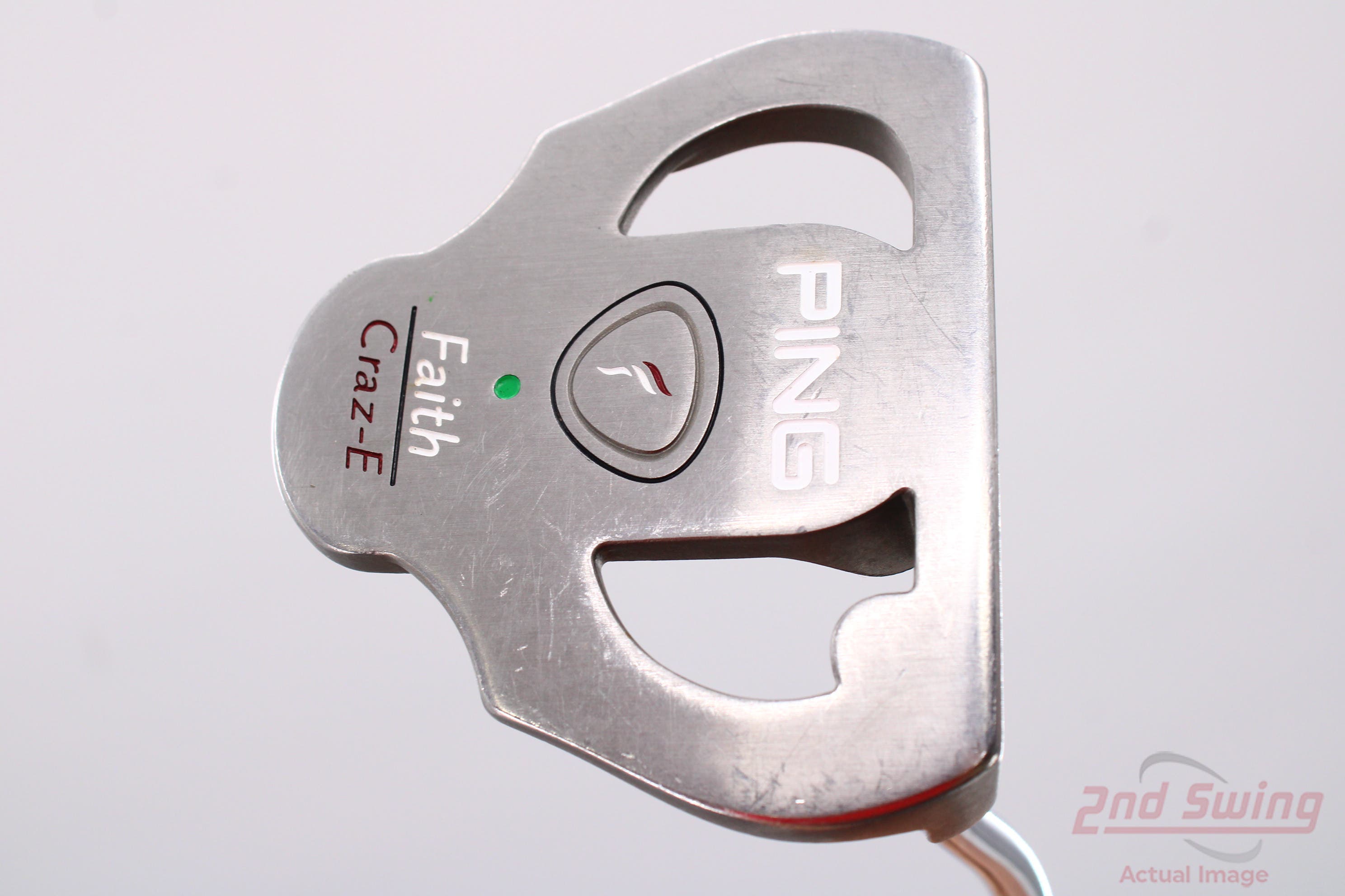 Ping Faith Craz-E Putter Steel Right Handed Green Dot 33.5in | 2nd Swing Golf