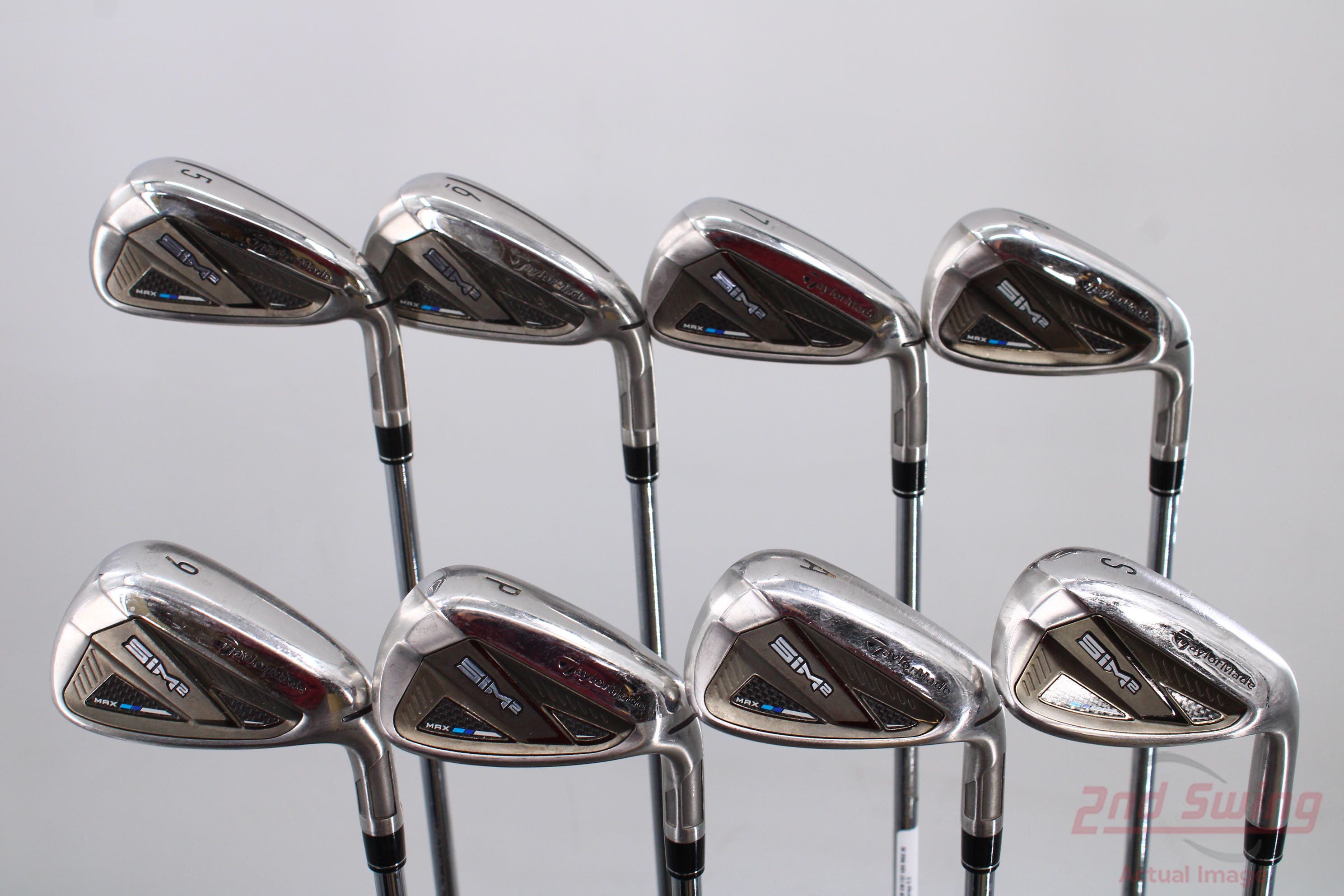 TaylorMade SIM2 MAX Iron Set (A-N2227193367) | 2nd Swing Golf