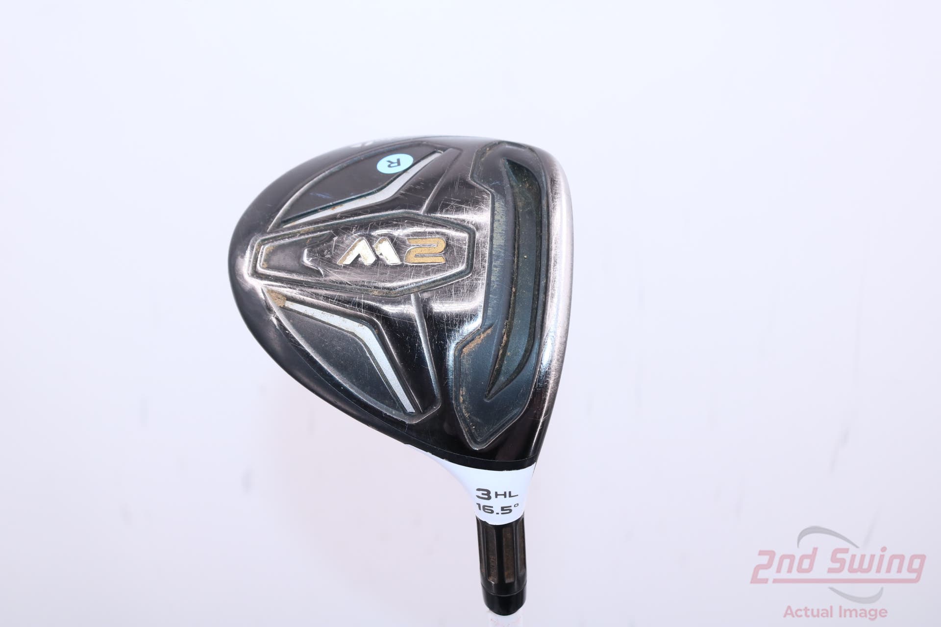 TaylorMade 2016 M2 Fairway Wood 3 Wood HL 16.5° TM M2 Reax Graphite Regular Right Handed 43.25in ...