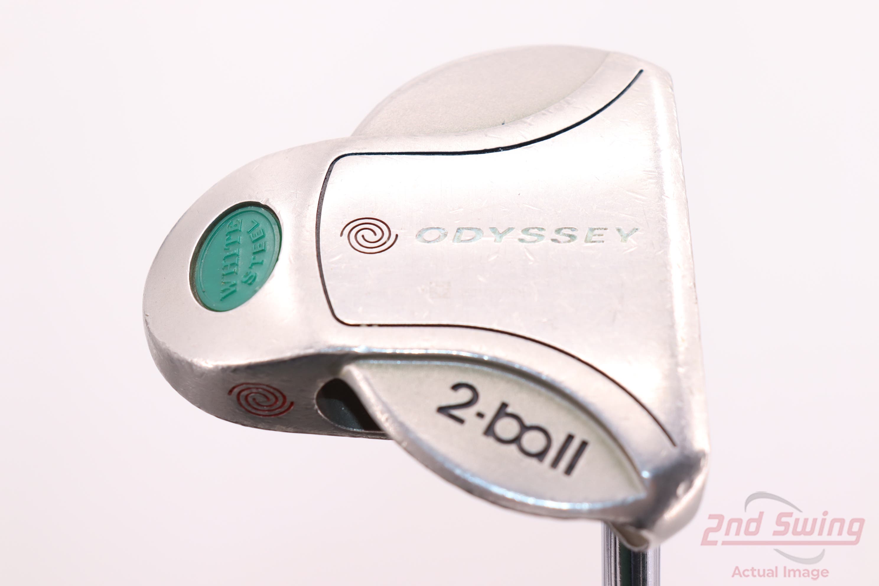Odyssey White Steel 2-Ball Putter Steel Right Handed 35.0in | 2nd Swing ...
