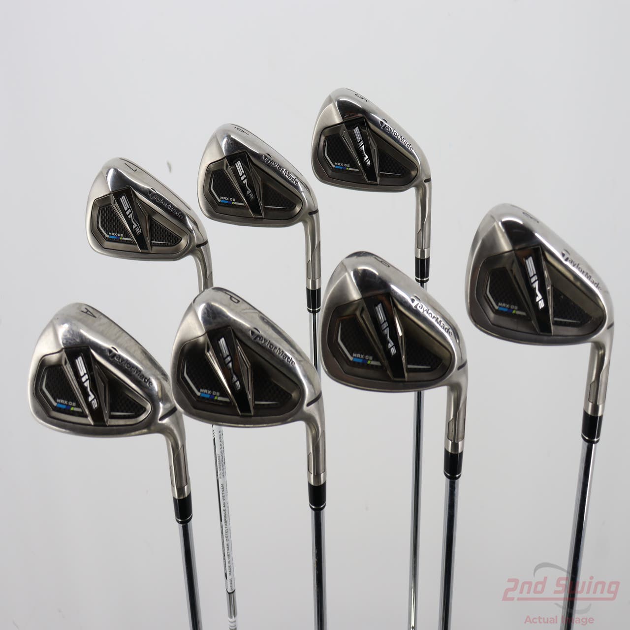 TaylorMade SIM2 MAX OS Iron Set (B-62544738419) | 2nd Swing Golf