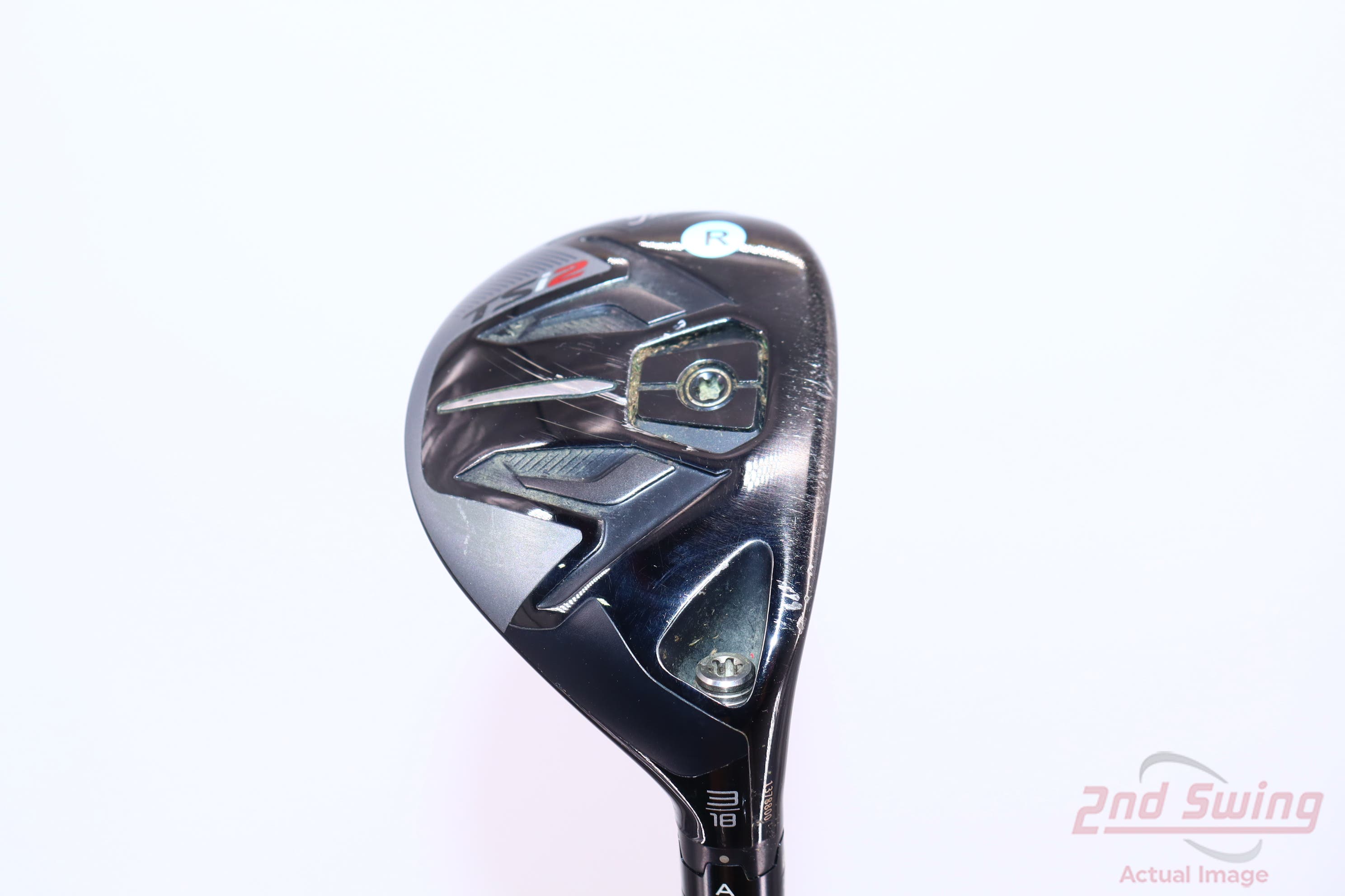 Titleist TSi2 Hybrid 3 Hybrid 18° PX HZRDUS Smoke Black RDX 80 Graphite Regular Right Handed 40 ...