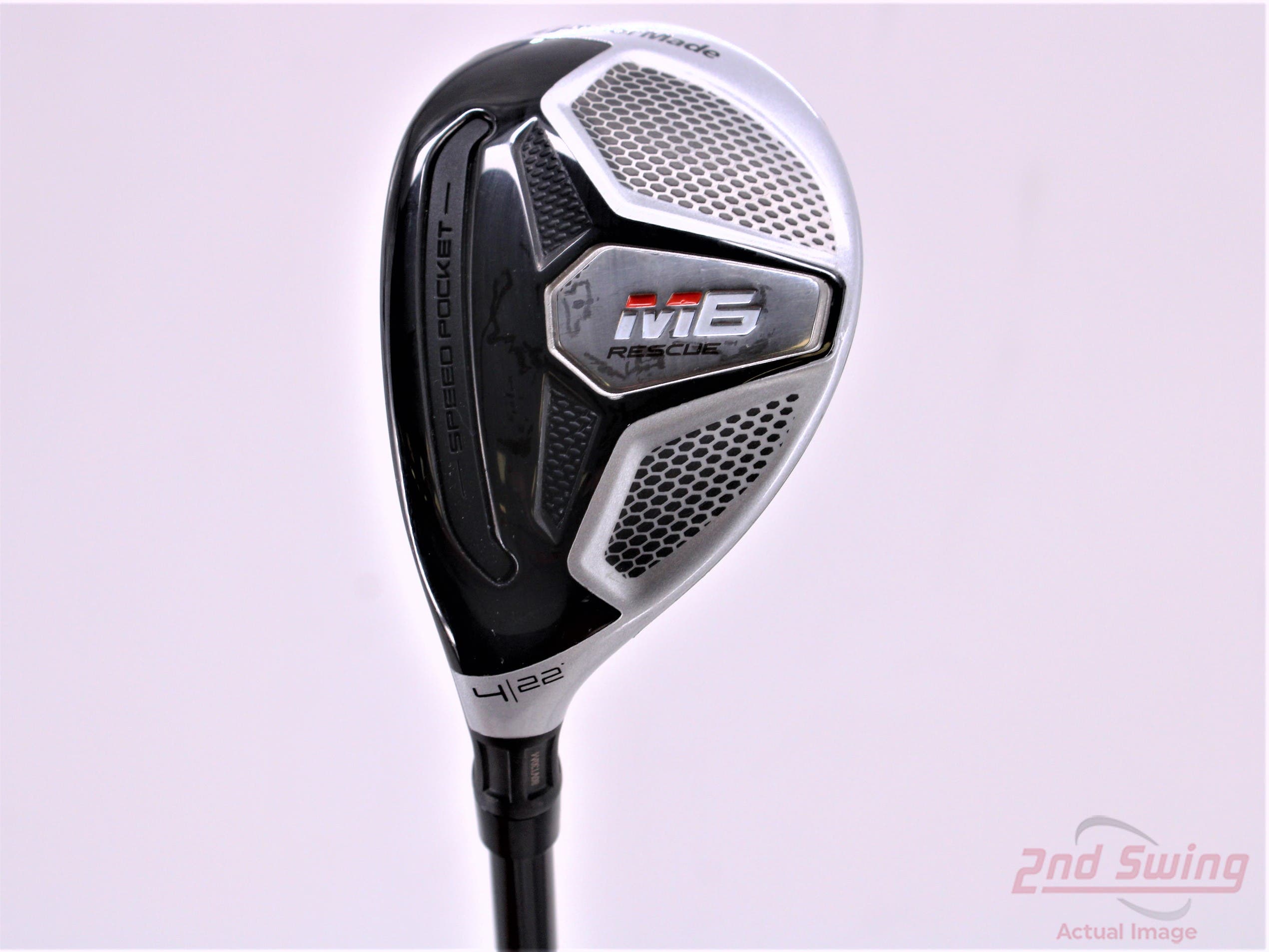 TaylorMade M6 Hybrid 4 Hybrid 22° Fujikura ATMOS 6 Orange Graphite ...