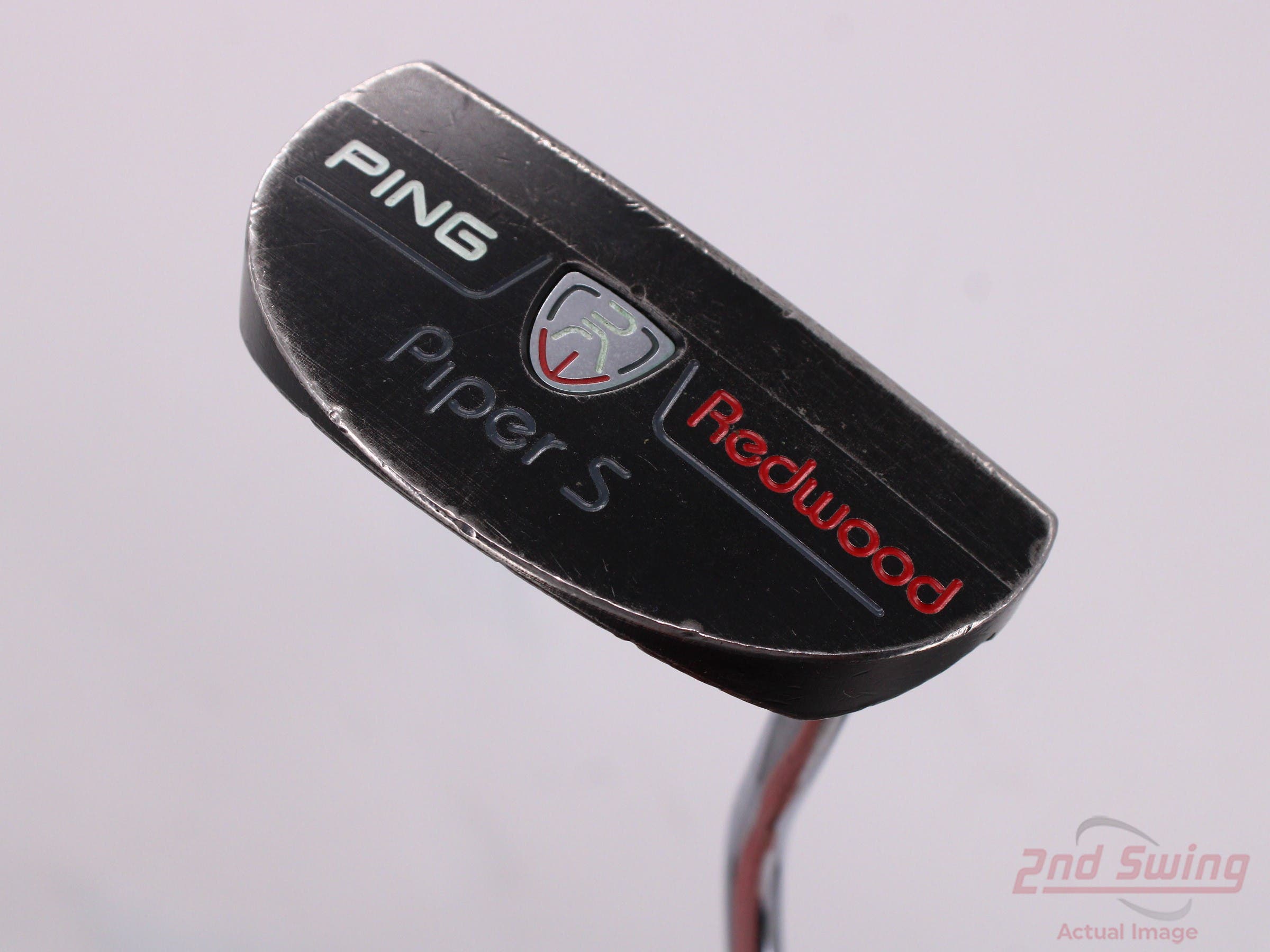 Ping Redwood Piper Black Satin Putter Steel Right Handed Black Dot 35 ...