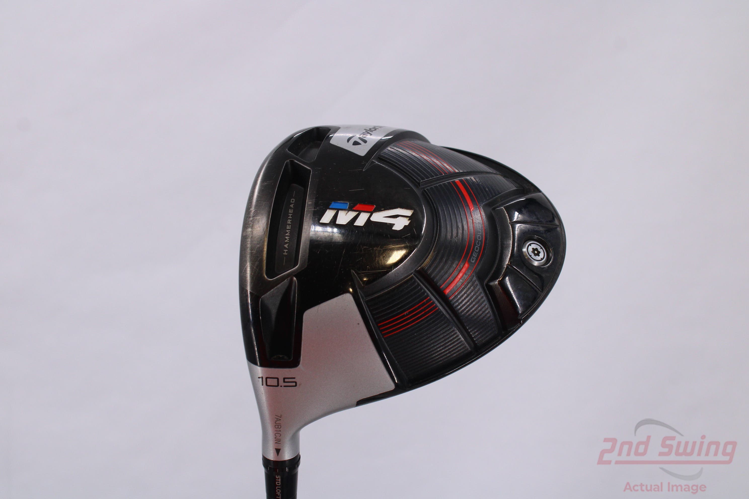 TaylorMade M4 Driver 10.5° Fujikura ATMOS 5 Red Graphite Stiff Left Handed 46.0in | 2nd Swing Golf