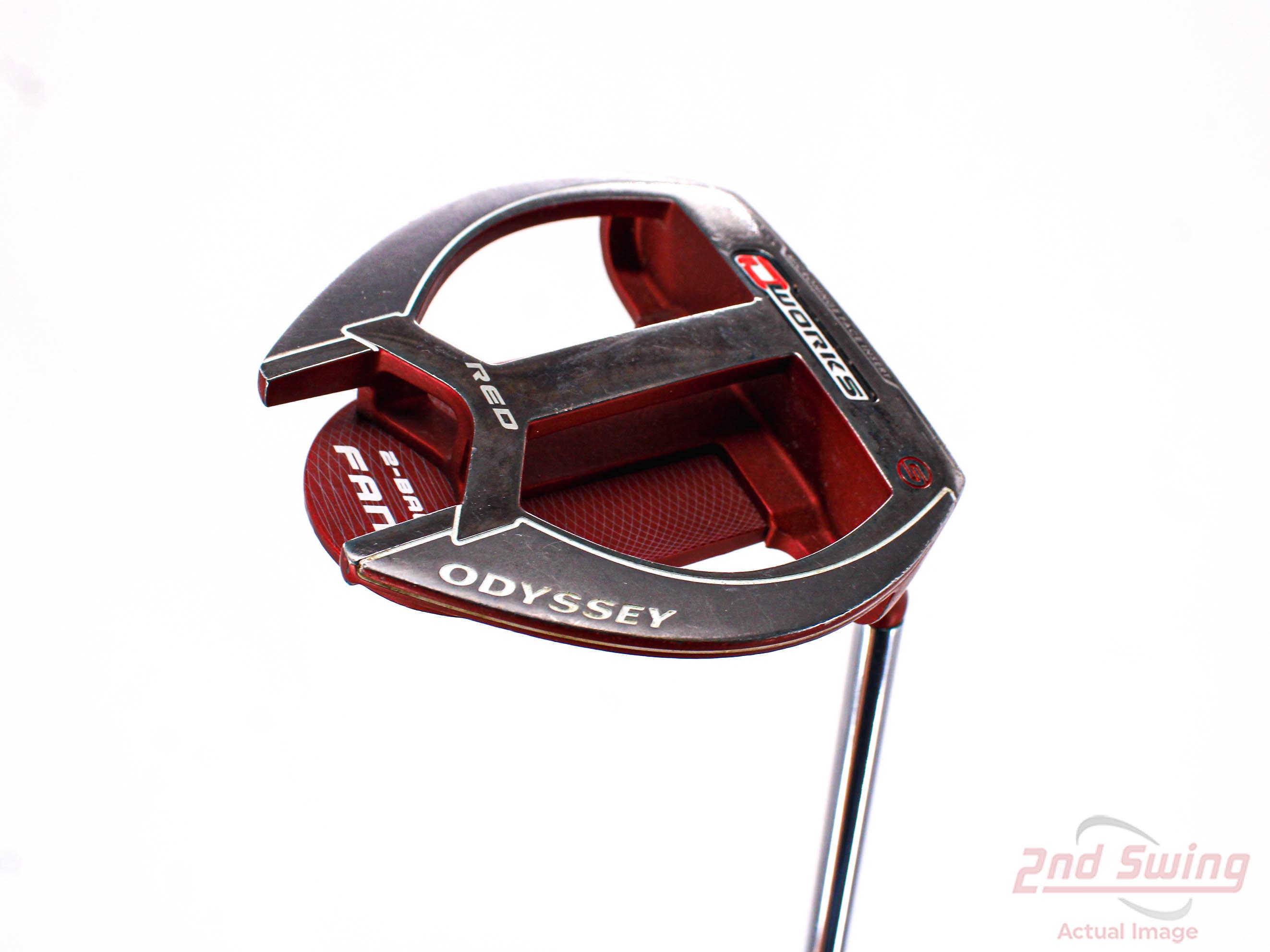 Odyssey O-Works Red 2-Ball Fang Putter (D-12328455074) | 2nd Swing Golf