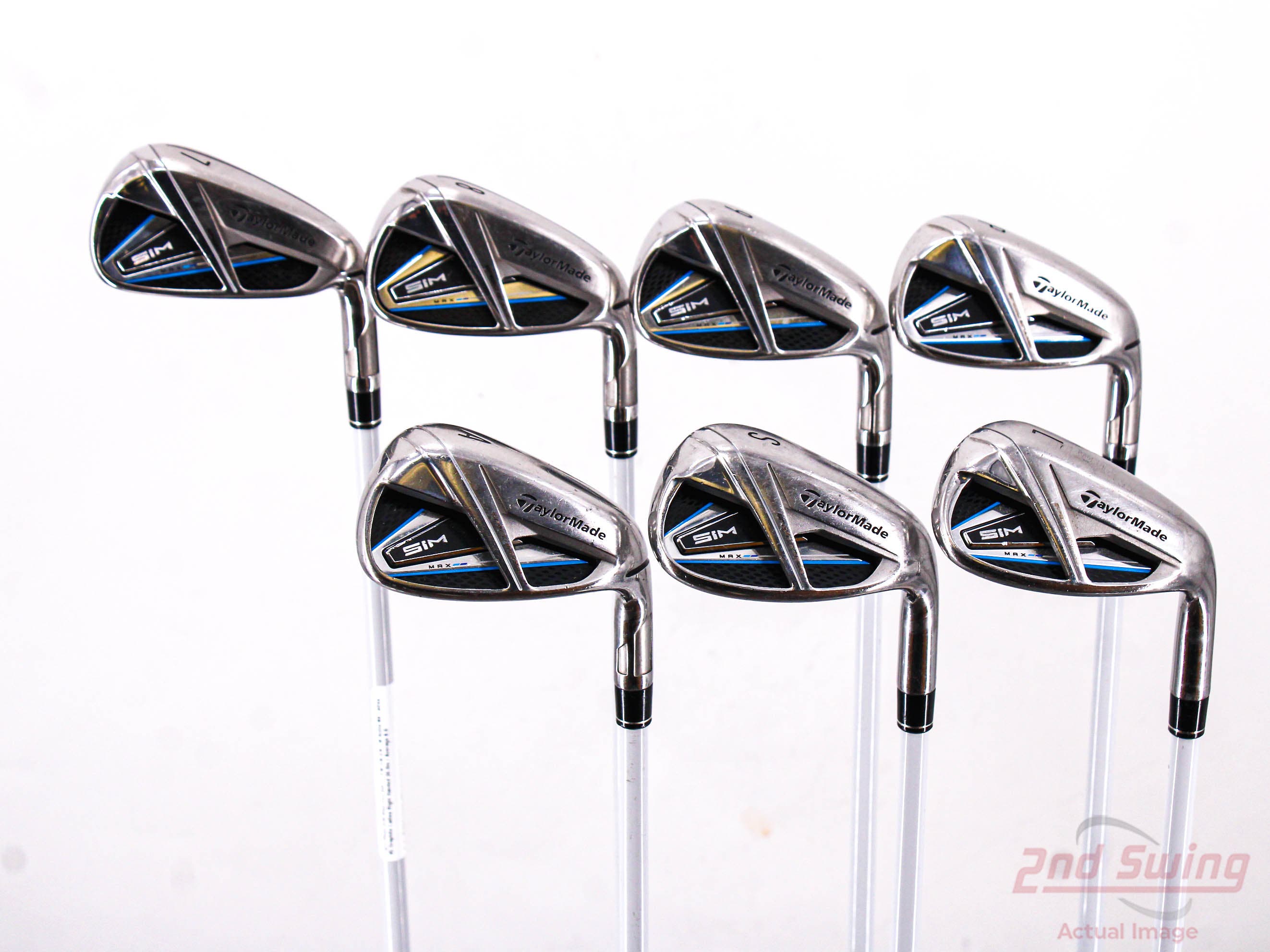 TaylorMade SIM MAX Iron Set (D-12328729283) | 2nd Swing Golf