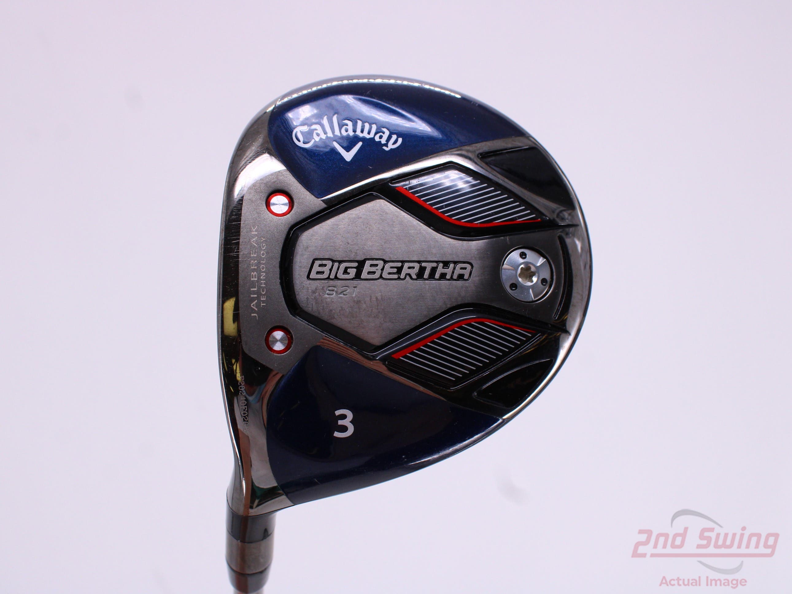 Callaway Big Bertha B21 Fairway Wood 3 Wood 3W 15° Callaway RCH Wood 65 Graphite Regular Left ...