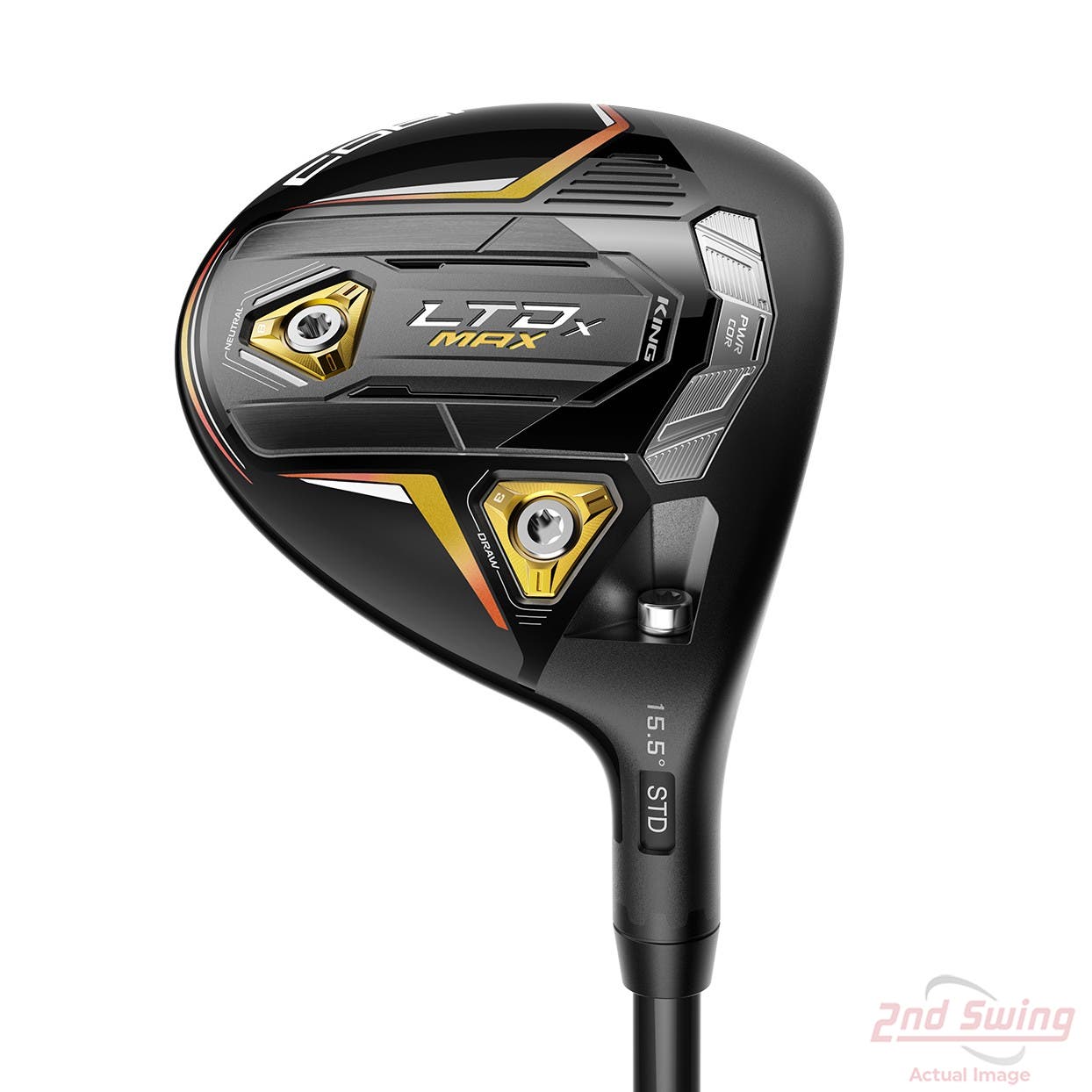 New Cobra LTDx Max Fairway Wood 3 Wood 3W Black/Yellow 15.5° Project X HZRDUS Smoke iM10 60 ...