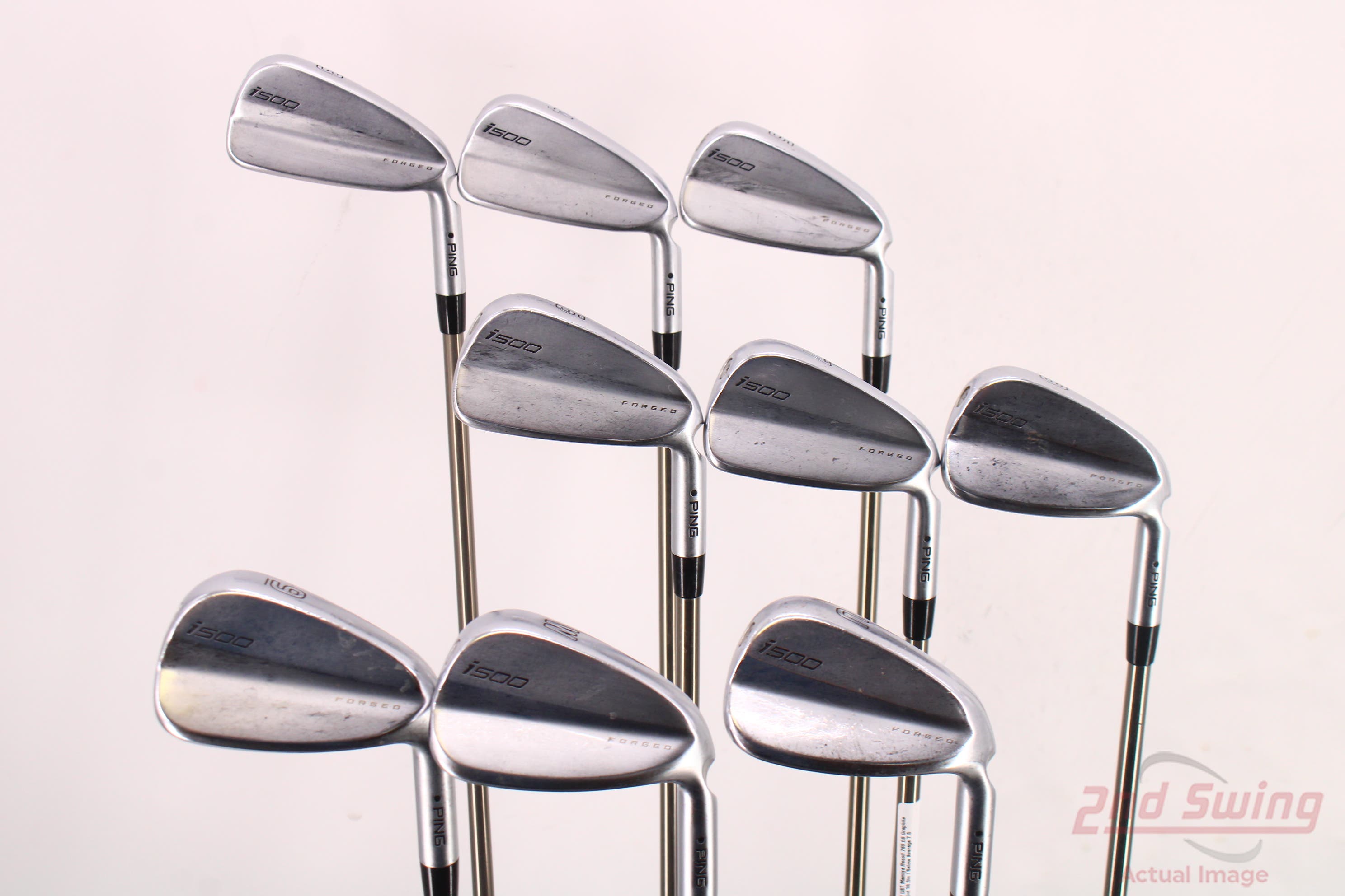 Ping i500 Iron Set 3-PW GW UST Mamiya Recoil 780 ES Graphite Regular Right Handed Black Dot 38 ...