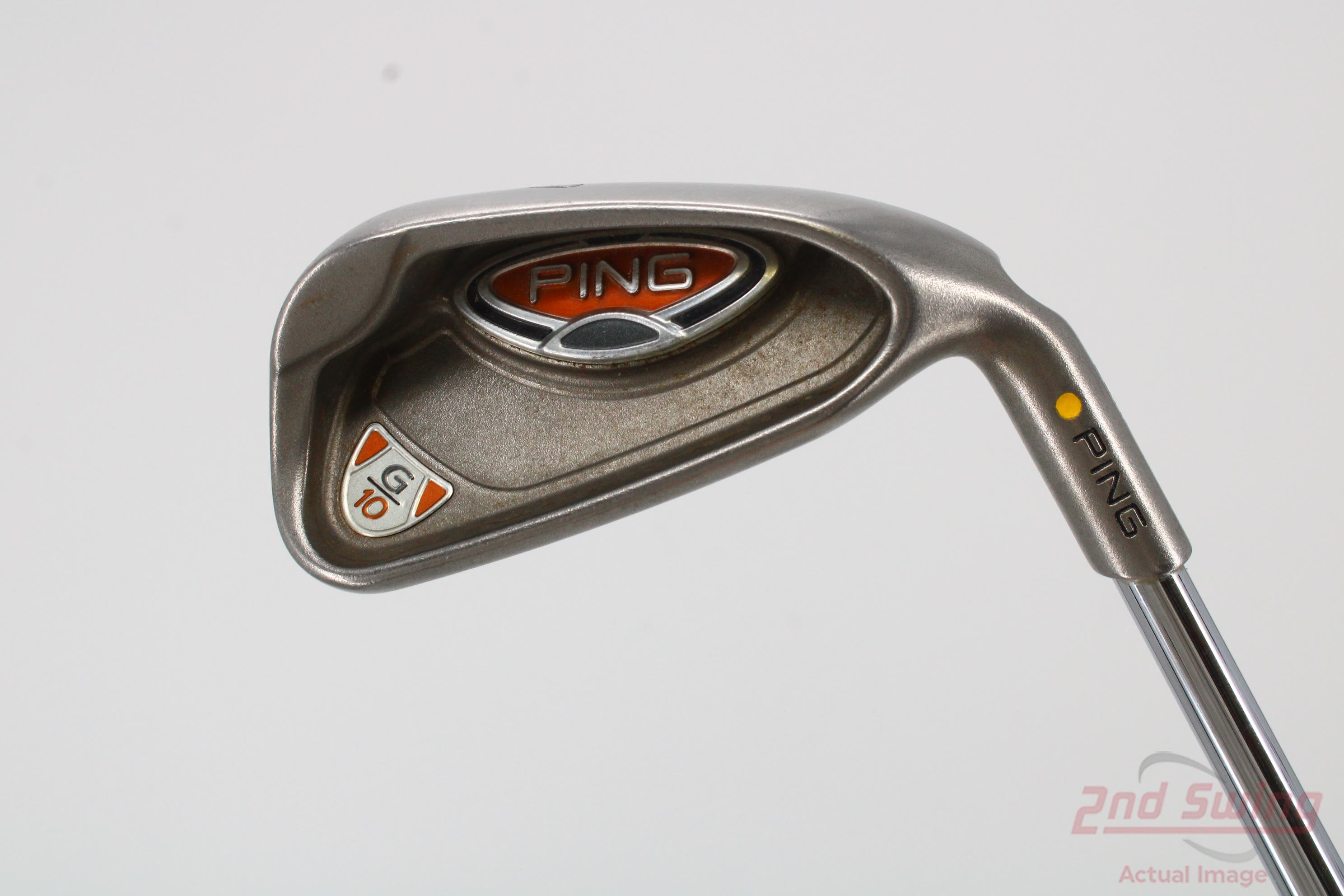 Ping G10 Single Iron 7 Iron Ping AWT Steel Regular Right Handed Gold ...