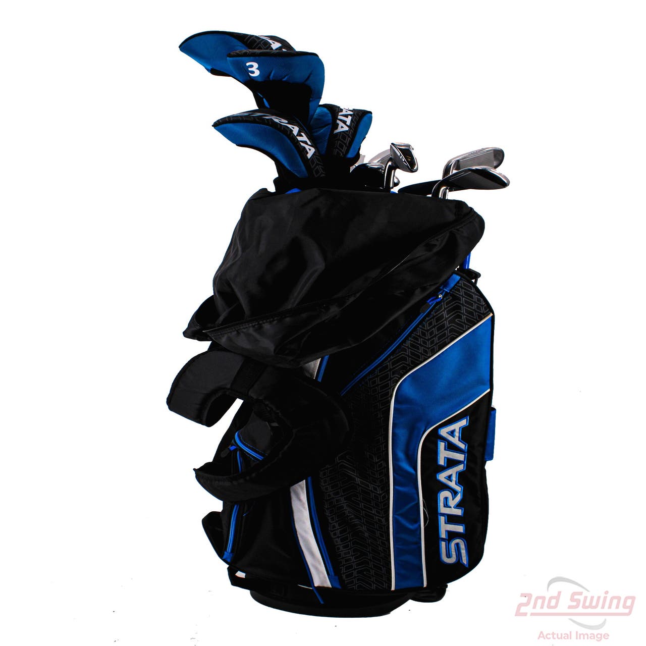 Callaway Strata Ultimate 16 Piece Mens Complete Golf Club Set (D ...