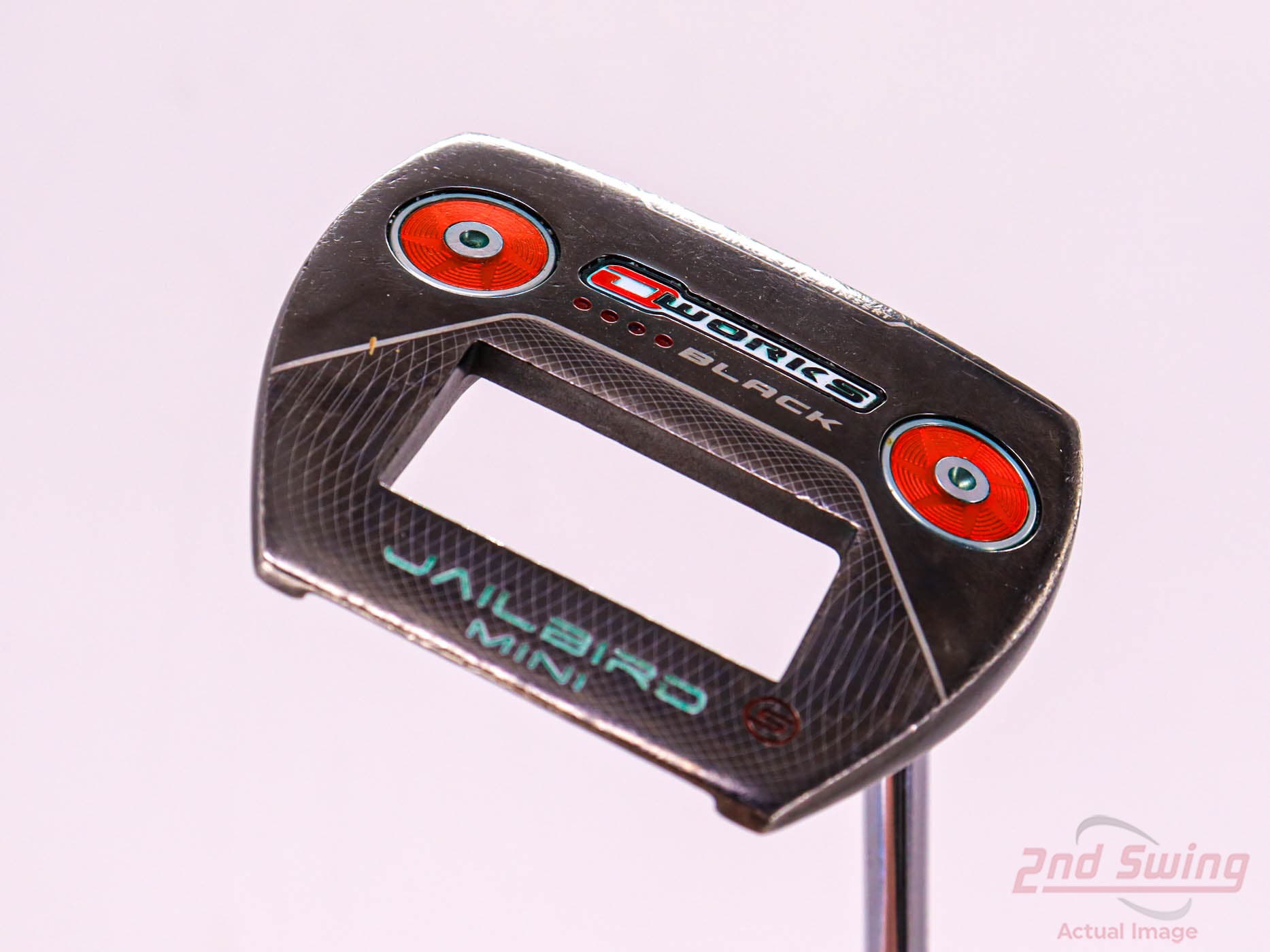 Odyssey O-Works Black Jailbird Mini Putter (D-32329655543) | 2nd Swing Golf