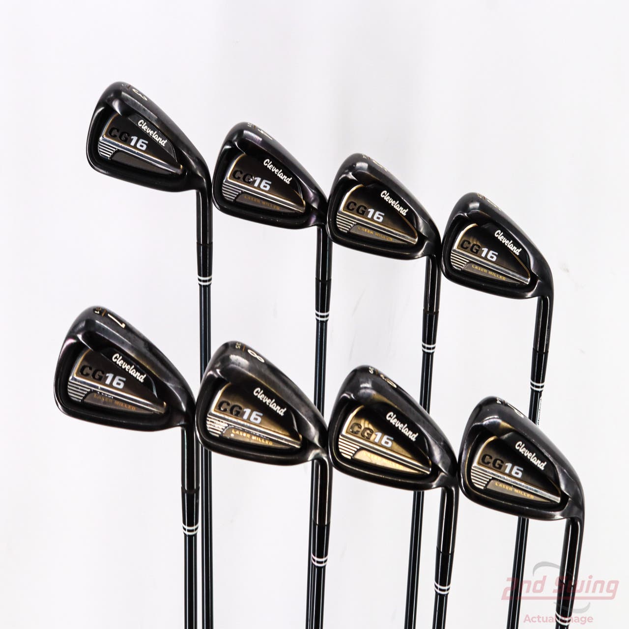 Cleveland CG16 Black Pearl Iron Set (D-32437424496) | 2nd Swing Golf