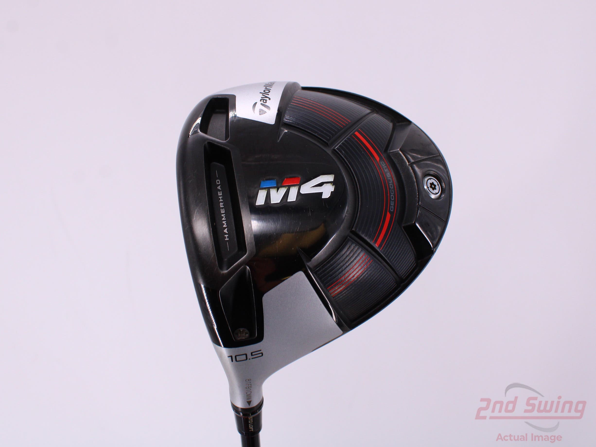 TaylorMade M4 Driver 10.5° Fujikura ATMOS 5 Red Graphite Regular Left Handed 46.0in | 2nd Swing Golf