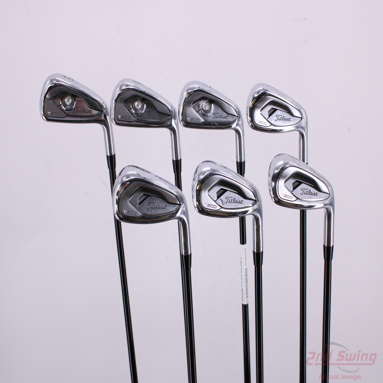 Titleist T200 Iron Set 5-PW GW Mitsubishi Tensei Red AM2 Graphite Stiff Right Handed 38.25in ...
