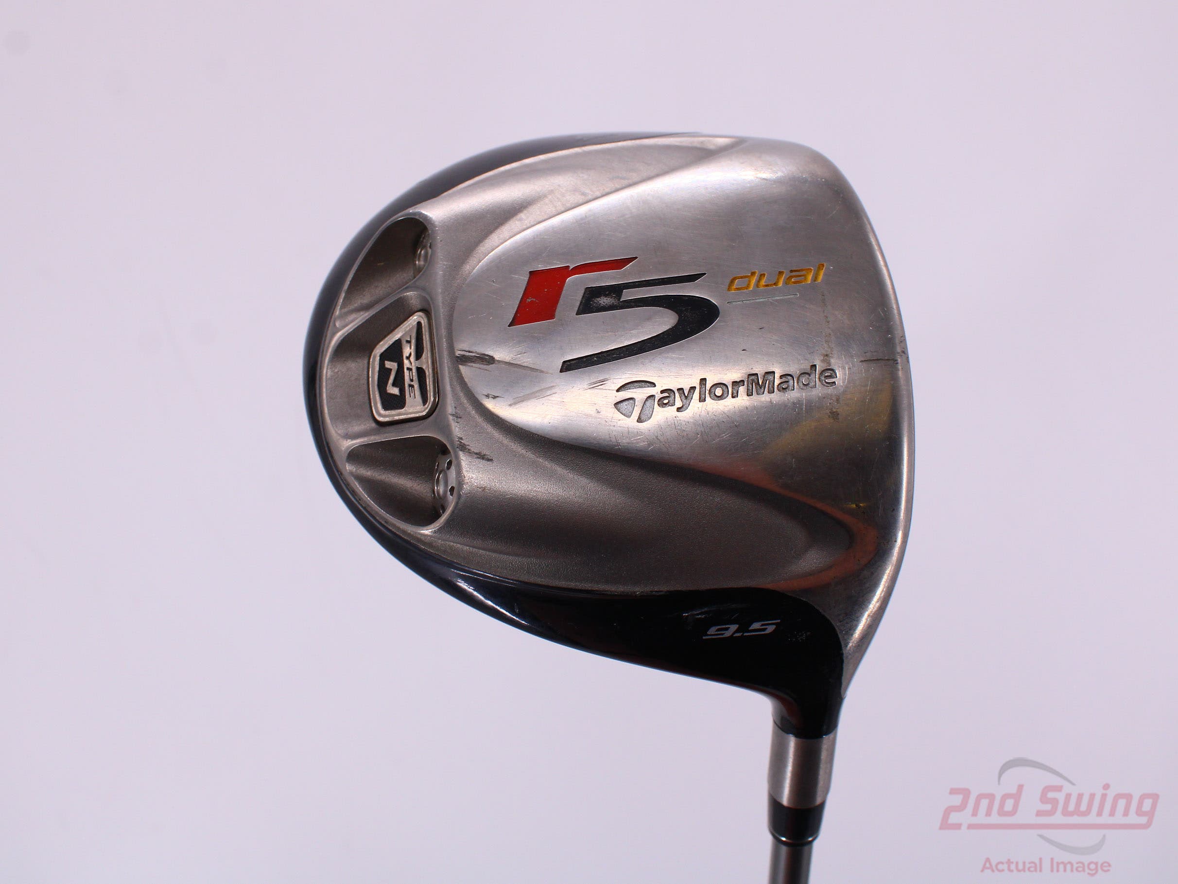 TaylorMade R5 Dual Driver 9.5° TM M.A.S. 65 Graphite Stiff Right Handed ...