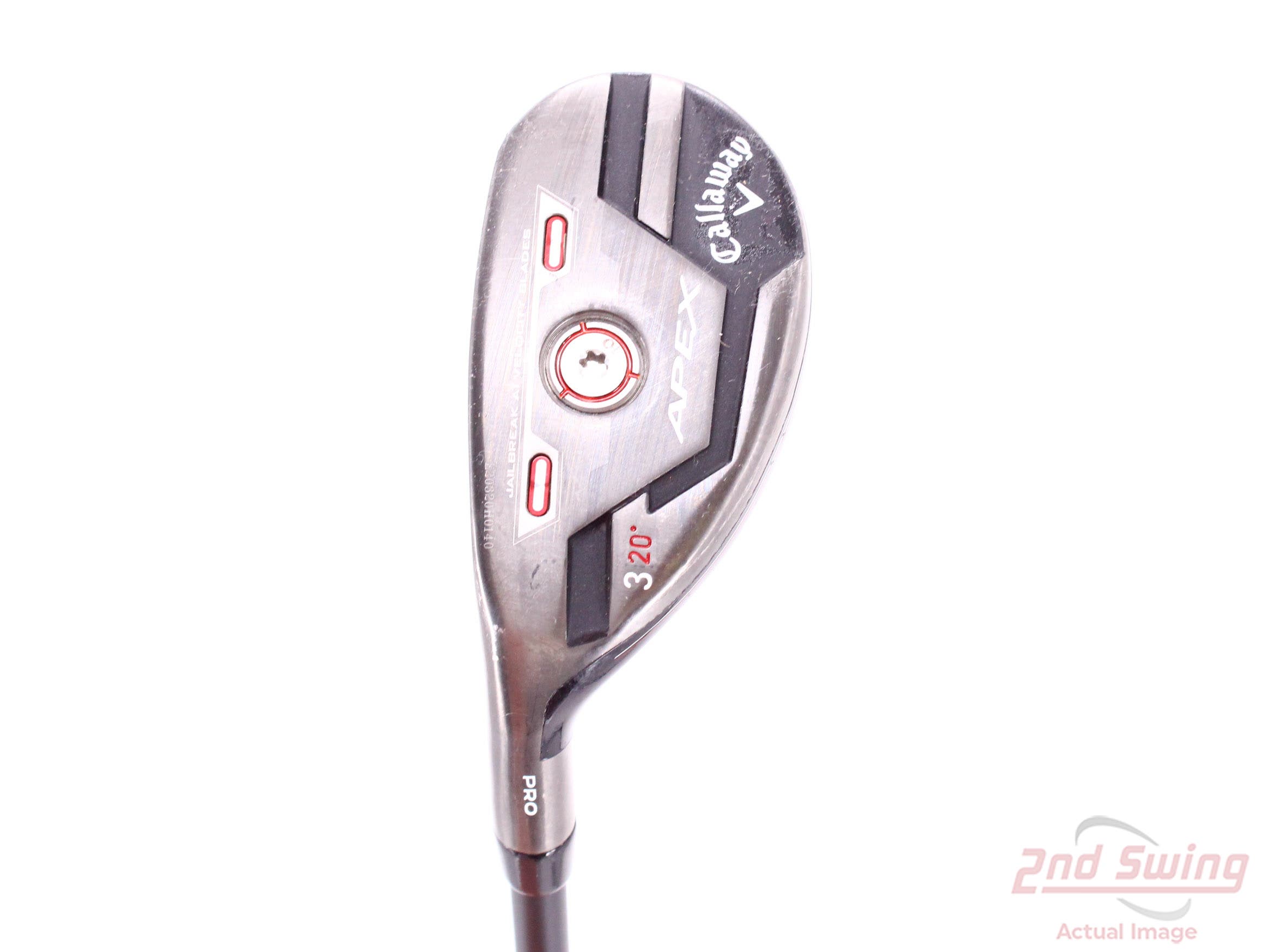 Callaway Apex Pro 21 Hybrid 3 Hybrid 20° Mitsubishi MMT 80 Graphite Stiff Left Handed 40.0in ...