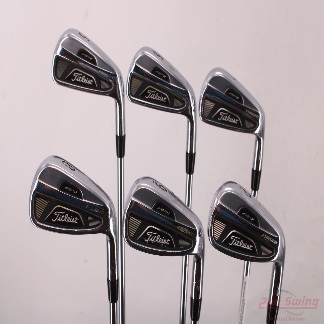Titleist 712 AP2 Iron Set 5-PW True Temper Dynamic Gold S300 Steel Stiff Right Handed 38.0in (D ...