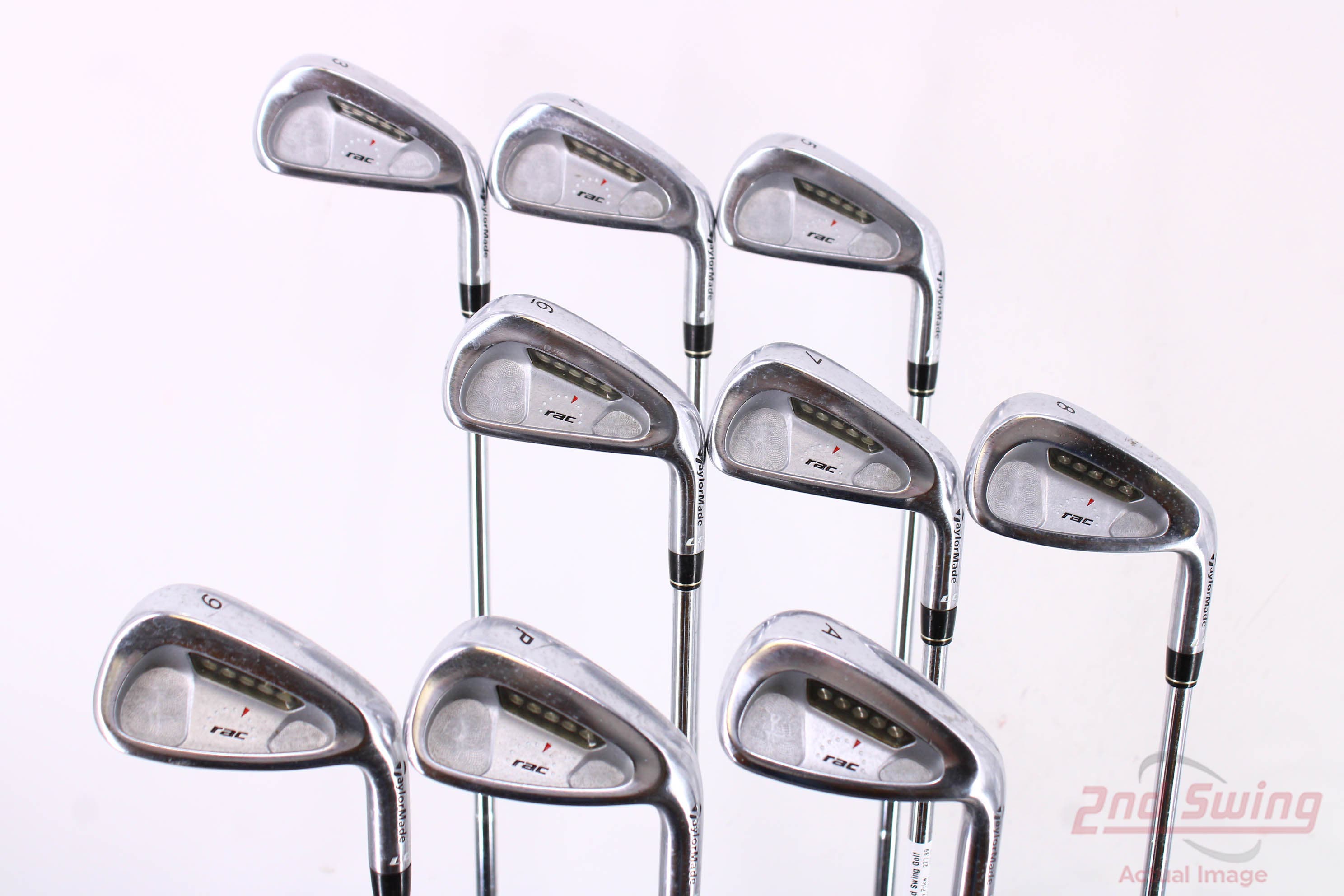 TaylorMade Rac LT Iron Set 3-PW GW True Temper Dynamic Gold S300 Steel ...