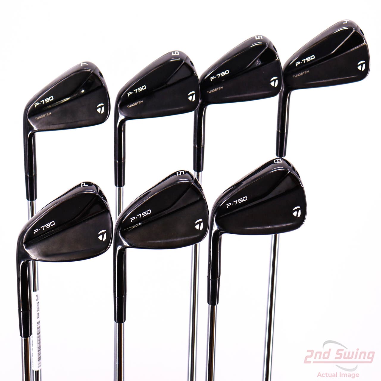 TaylorMade P790 Phantom Black Iron Set (D-52438663494) | 2nd Swing Golf