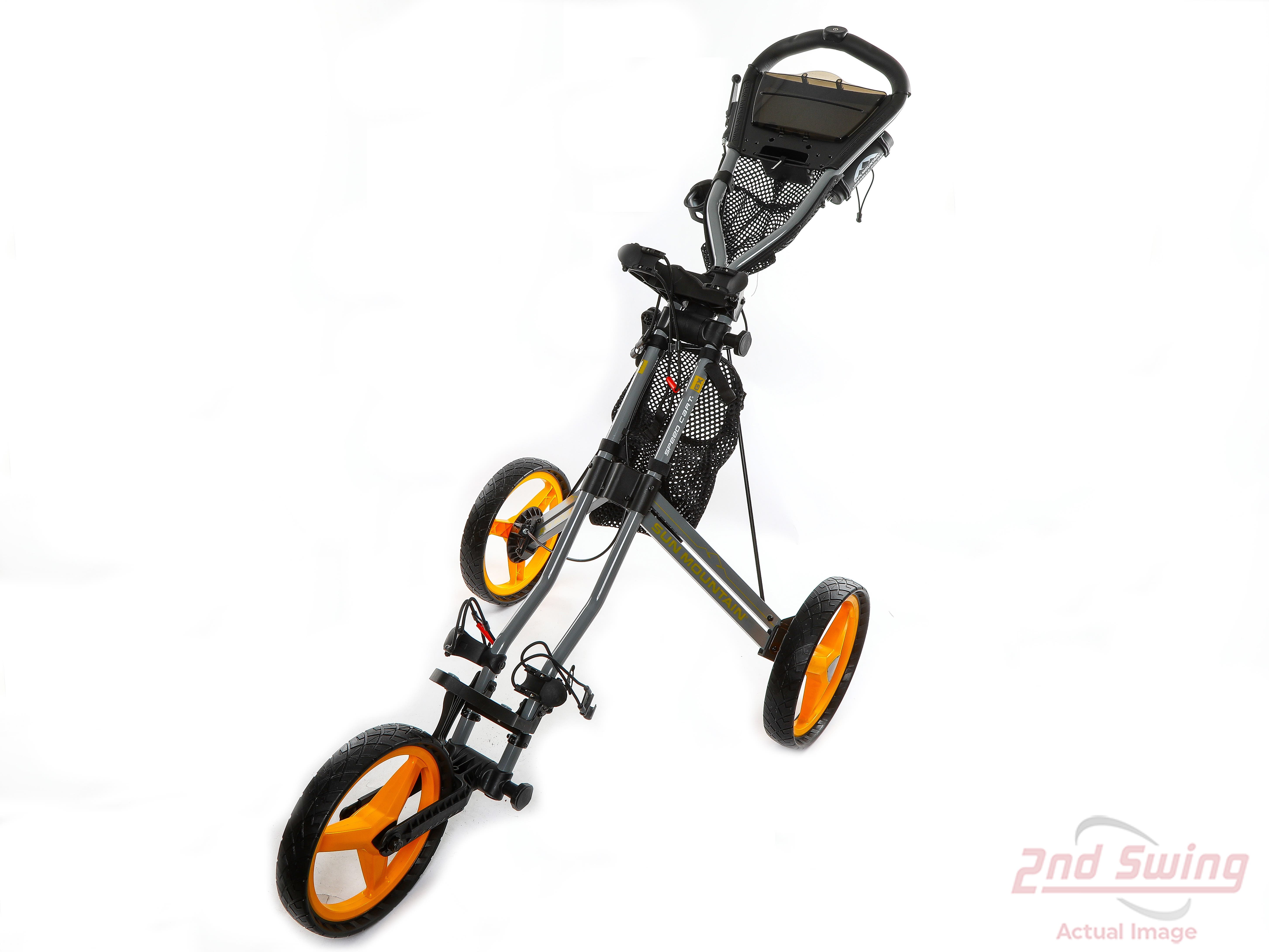 Brand New Sun Mountain Speed Cart GX Push and Pull Cart Steel/Yellow ...