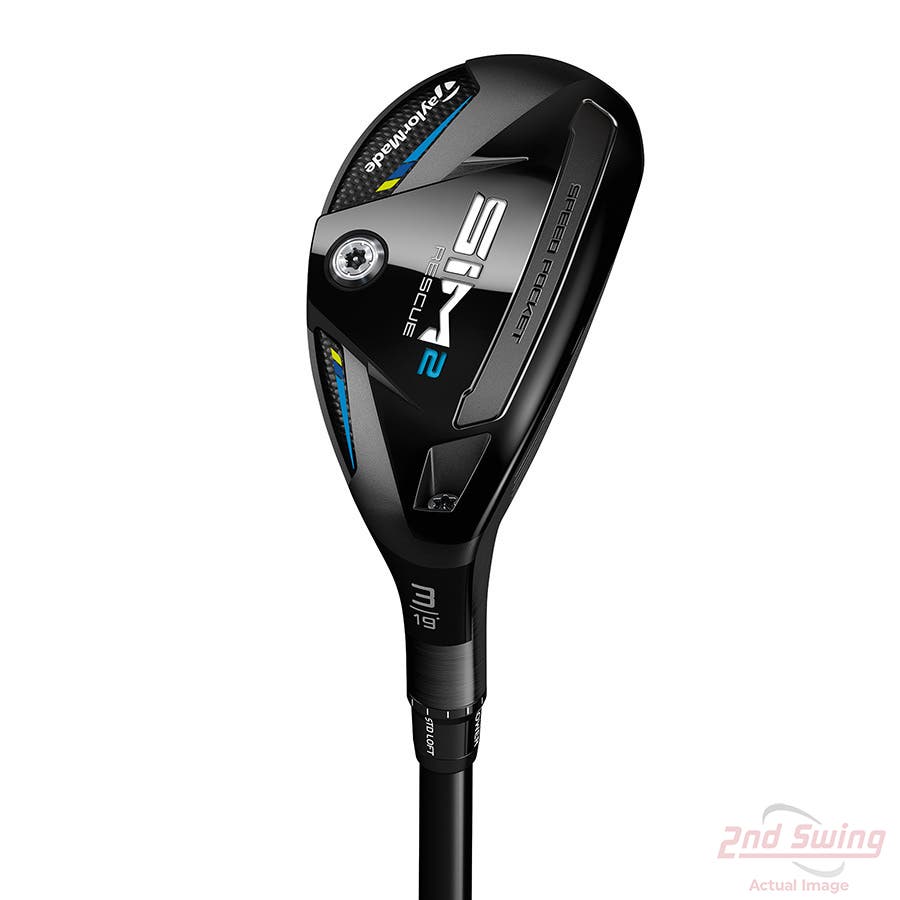 Mint TaylorMade SIM2 Rescue Hybrid 4 Hybrid 22° MCA Tensei AV Blue Raw 70 Graphite Regular Left ...