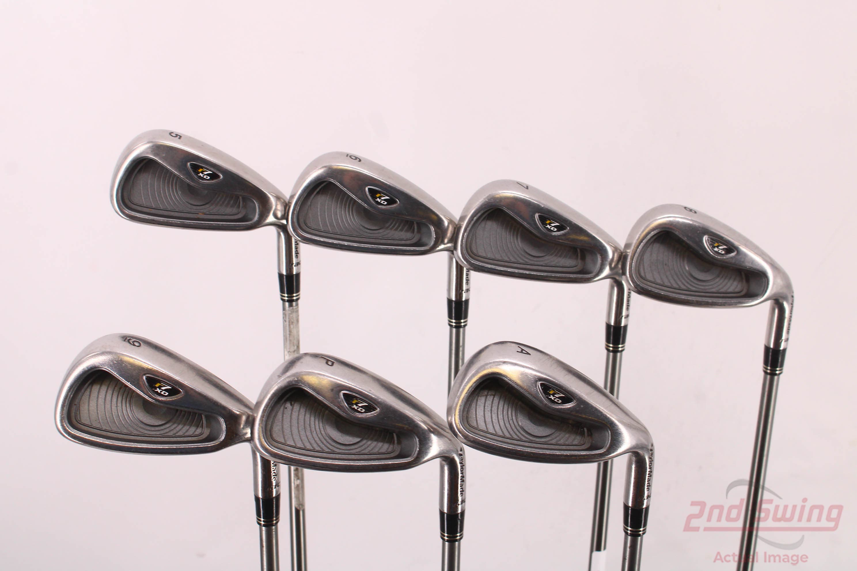 TaylorMade R7 XD Iron Set 5-PW GW TM R7 65 Graphite Graphite Regular ...