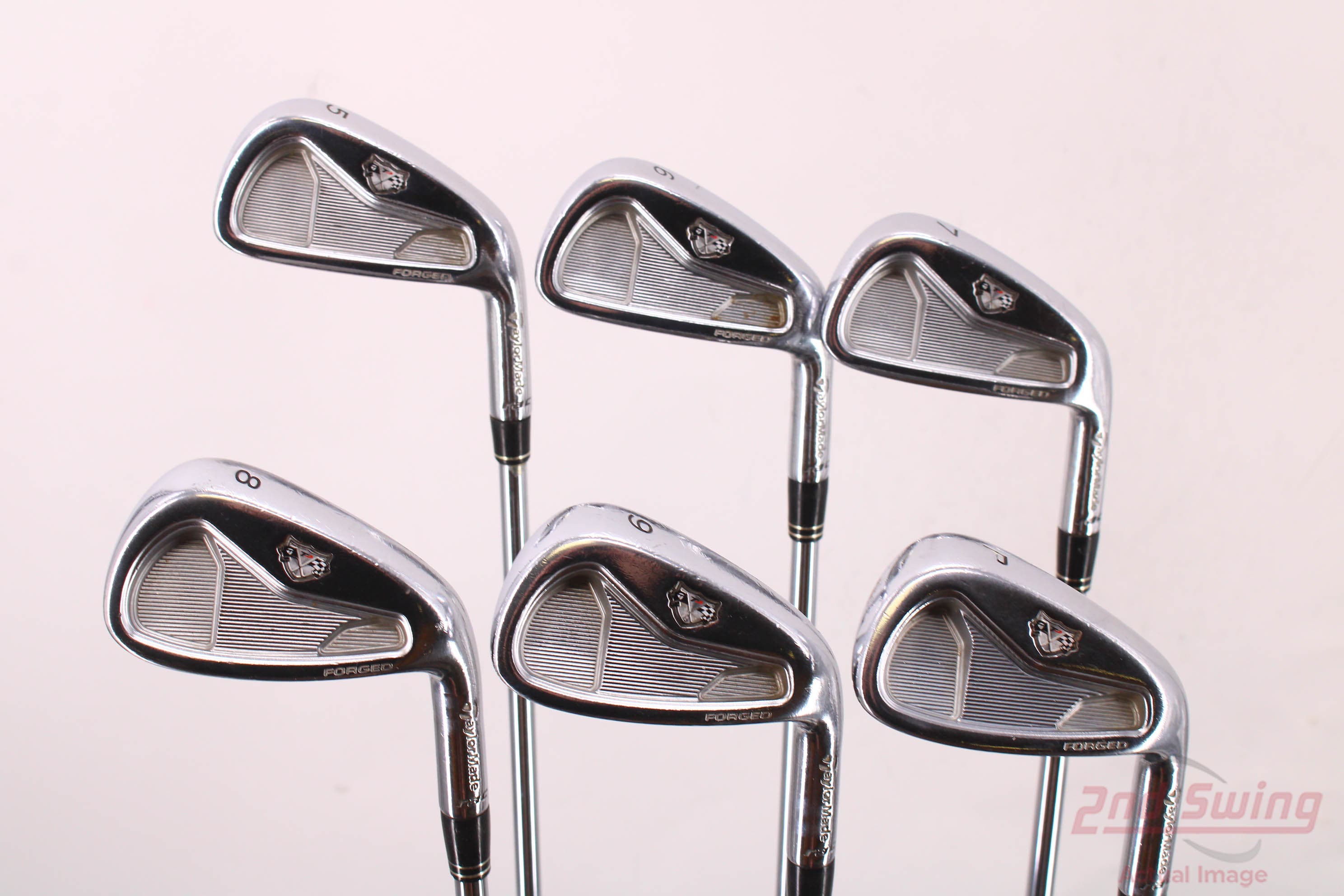 TaylorMade Rac TP 2005 Iron Set 5-PW True Temper Dynamic Gold S300 Steel Stiff Right Handed 38 ...
