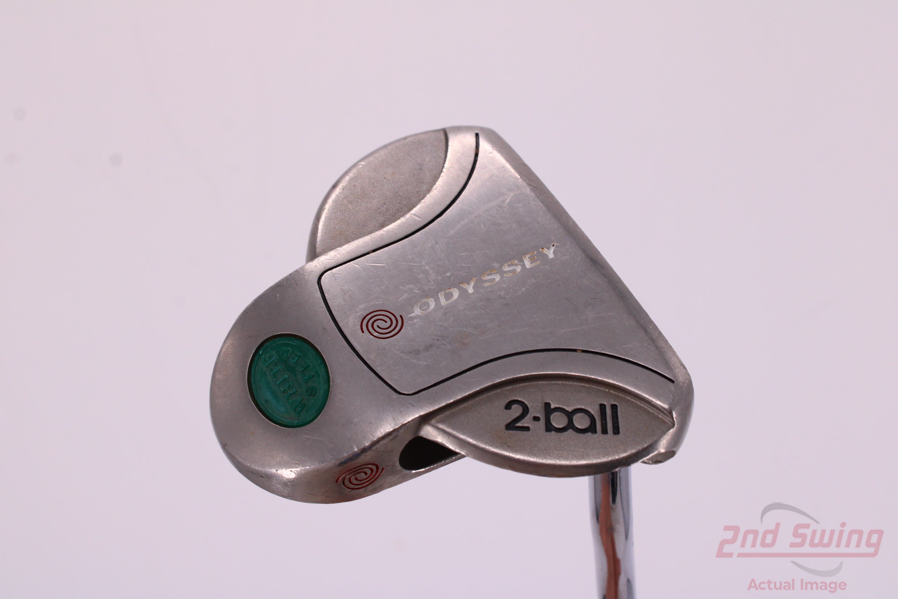 Odyssey White Steel 2-Ball Putter (D-62224299192) | 2nd Swing Golf