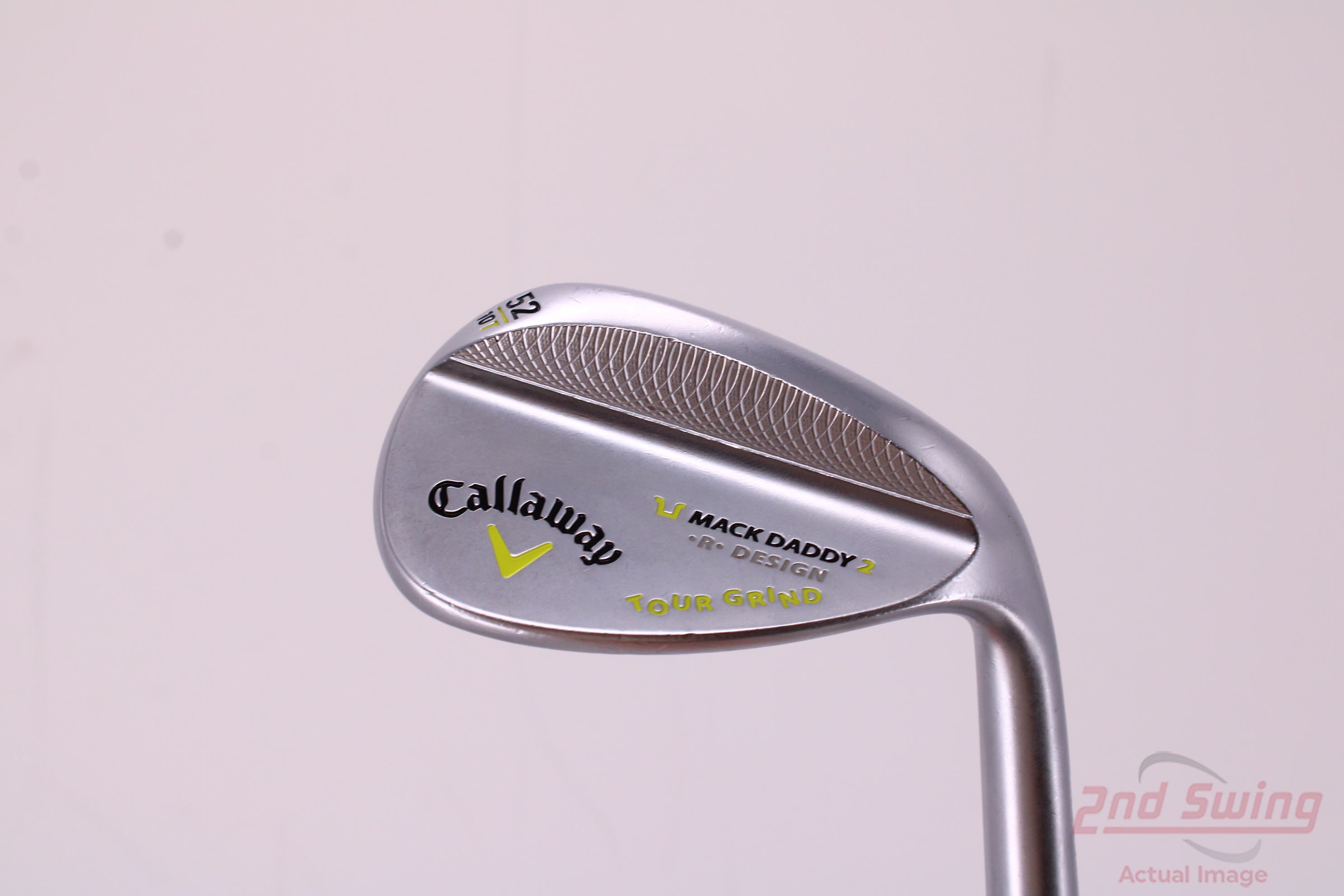 Callaway Mack Daddy 2 Tour Grind Chrome Wedge Gap GW 52° 10 Deg Bounce Tour Grind True Temper ...