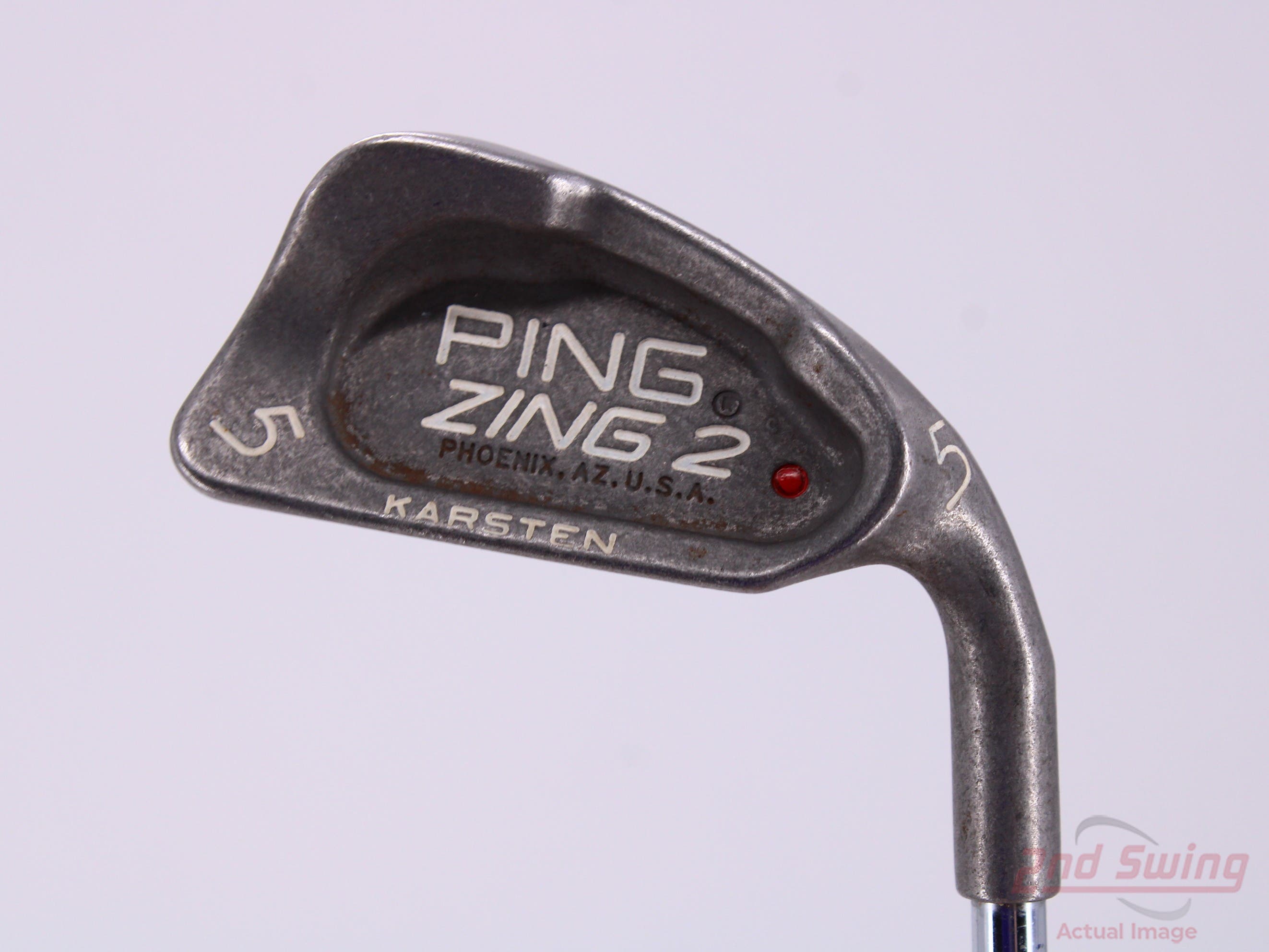 Ping Zing 2 Single Iron 5 Iron Ping JZ Steel Stiff Right Handed Red dot 38.0in | 2nd Swing Golf