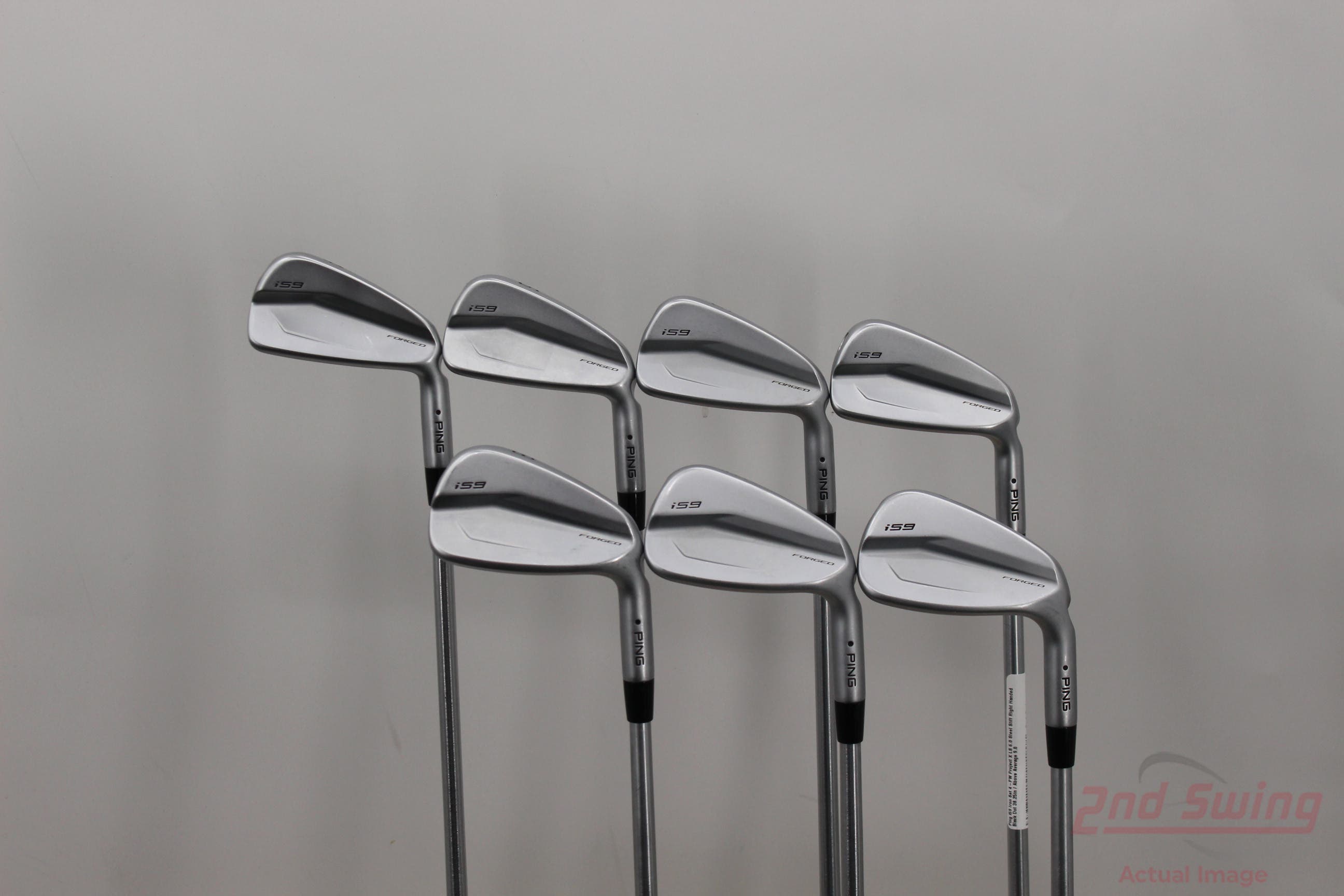 Ping i59 Iron Set 4-PW Project X LS 6.0 Steel Stiff Right Handed Black Dot 38.25in | 2nd Swing Golf