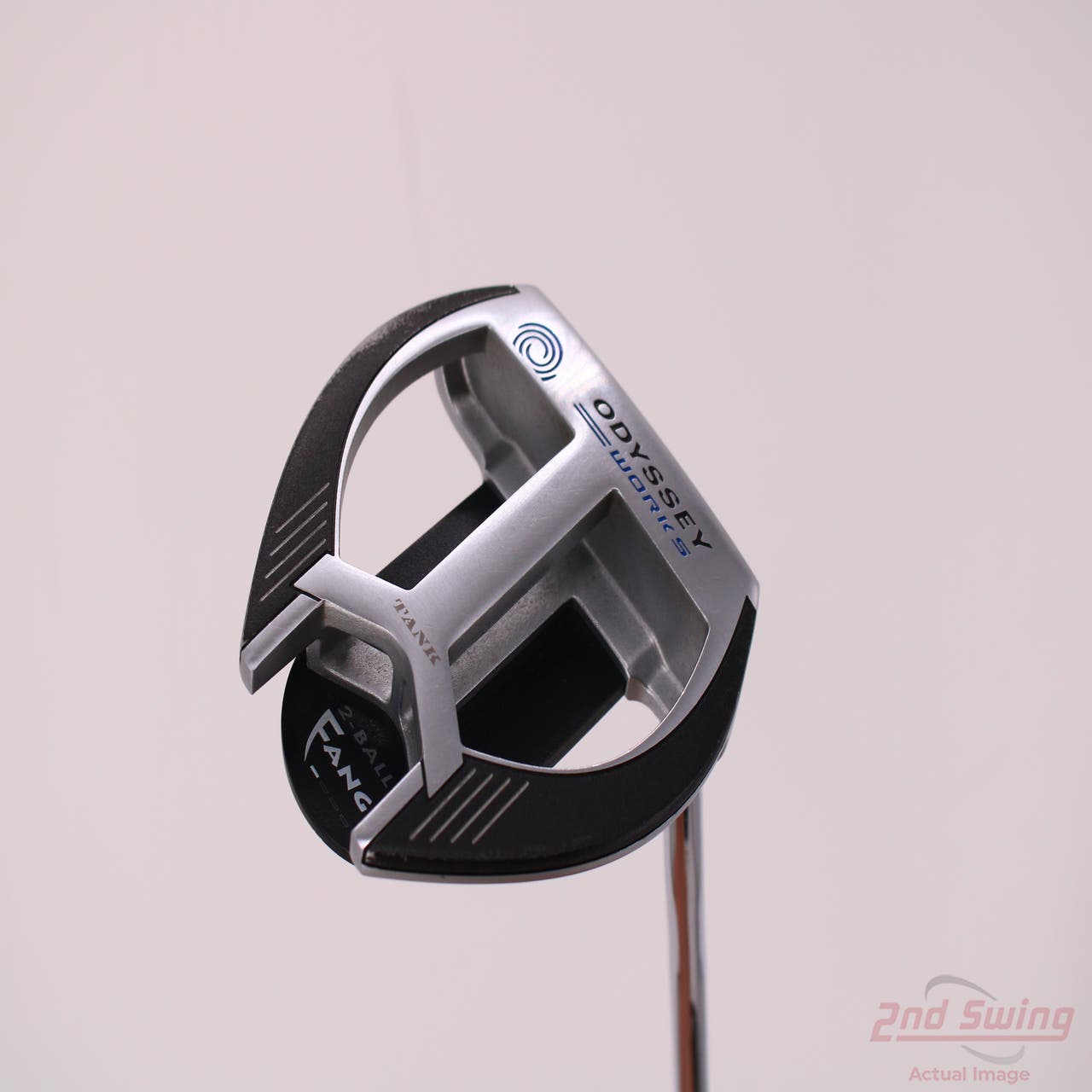 Odyssey O-Works Black 2-Ball Fang Putter Steel Right Handed 36.0in | 2nd Swing Golf