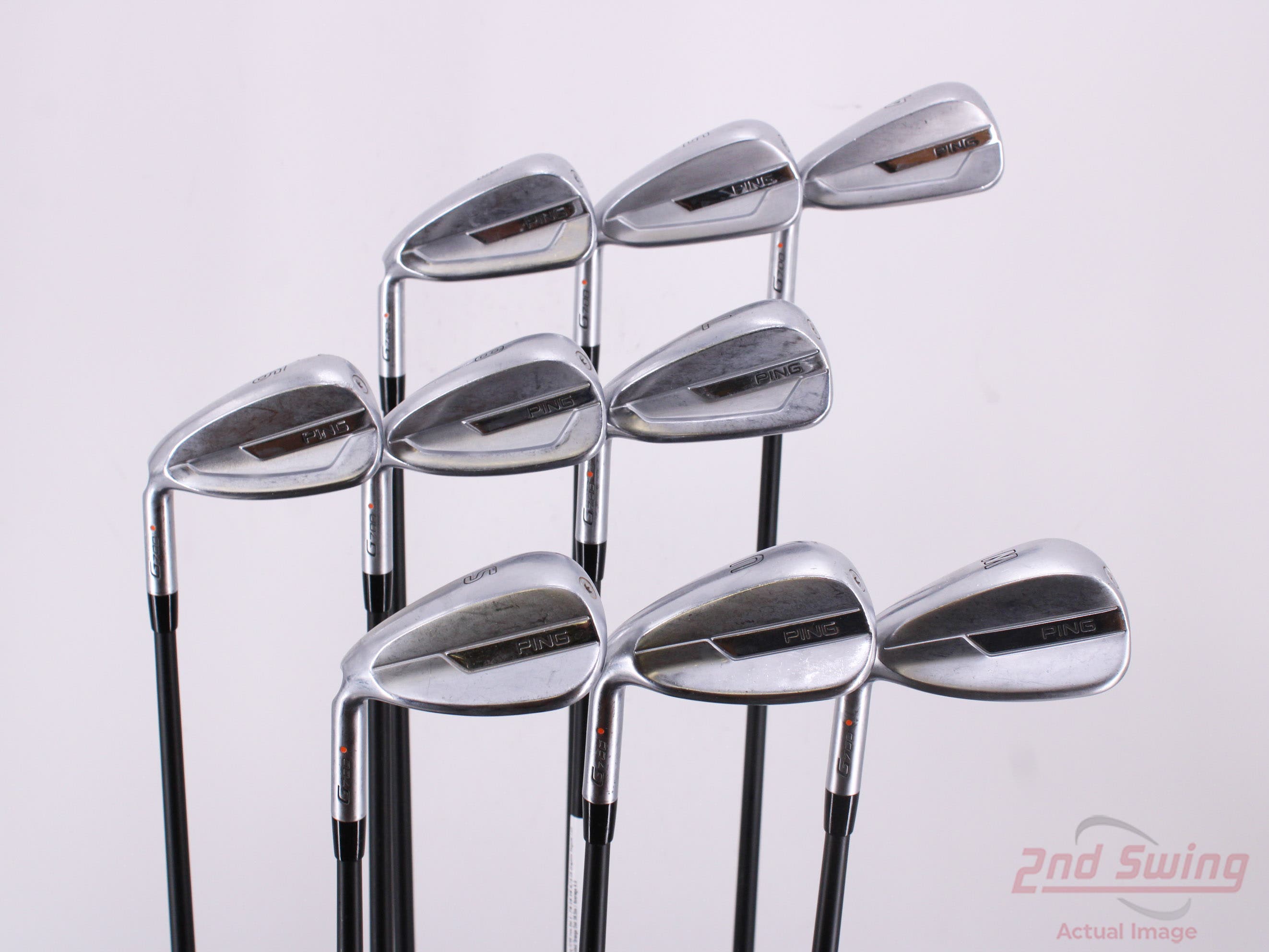 Ping G700 Iron Set 4-PW GW SW ALTA CB Graphite Regular Left Handed Orange Dot 38.5in | 2nd Swing ...