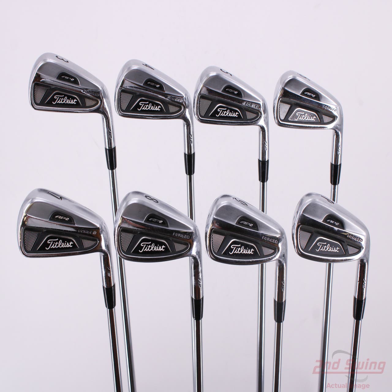 Titleist 712 AP2 Iron Set 3-PW Project X 5.5 Steel Regular Right Handed 38.5in (D-72225137880 ...