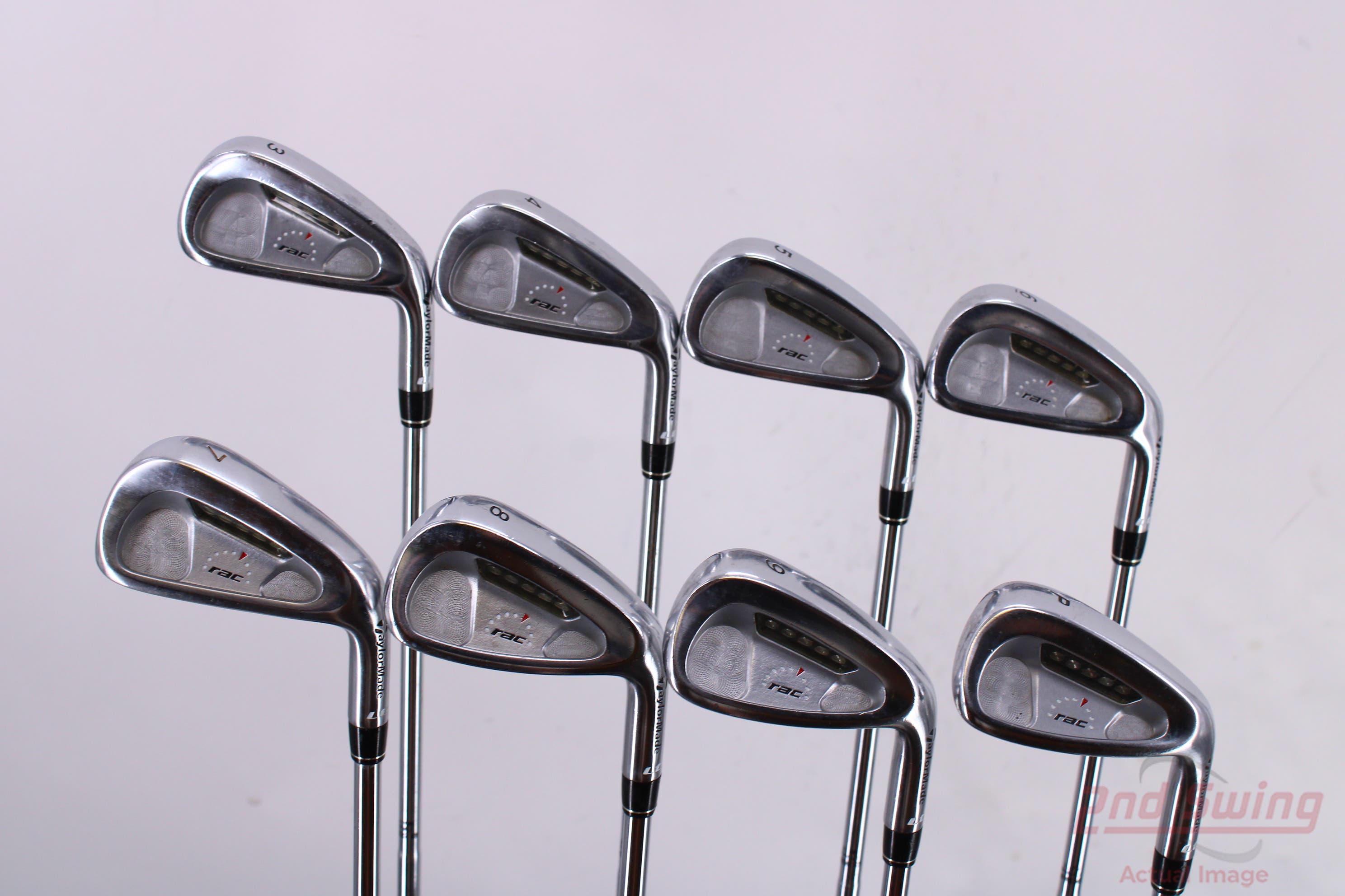 TaylorMade Rac LT Iron Set 3-PW True Temper Dynamic Gold S300 Steel ...