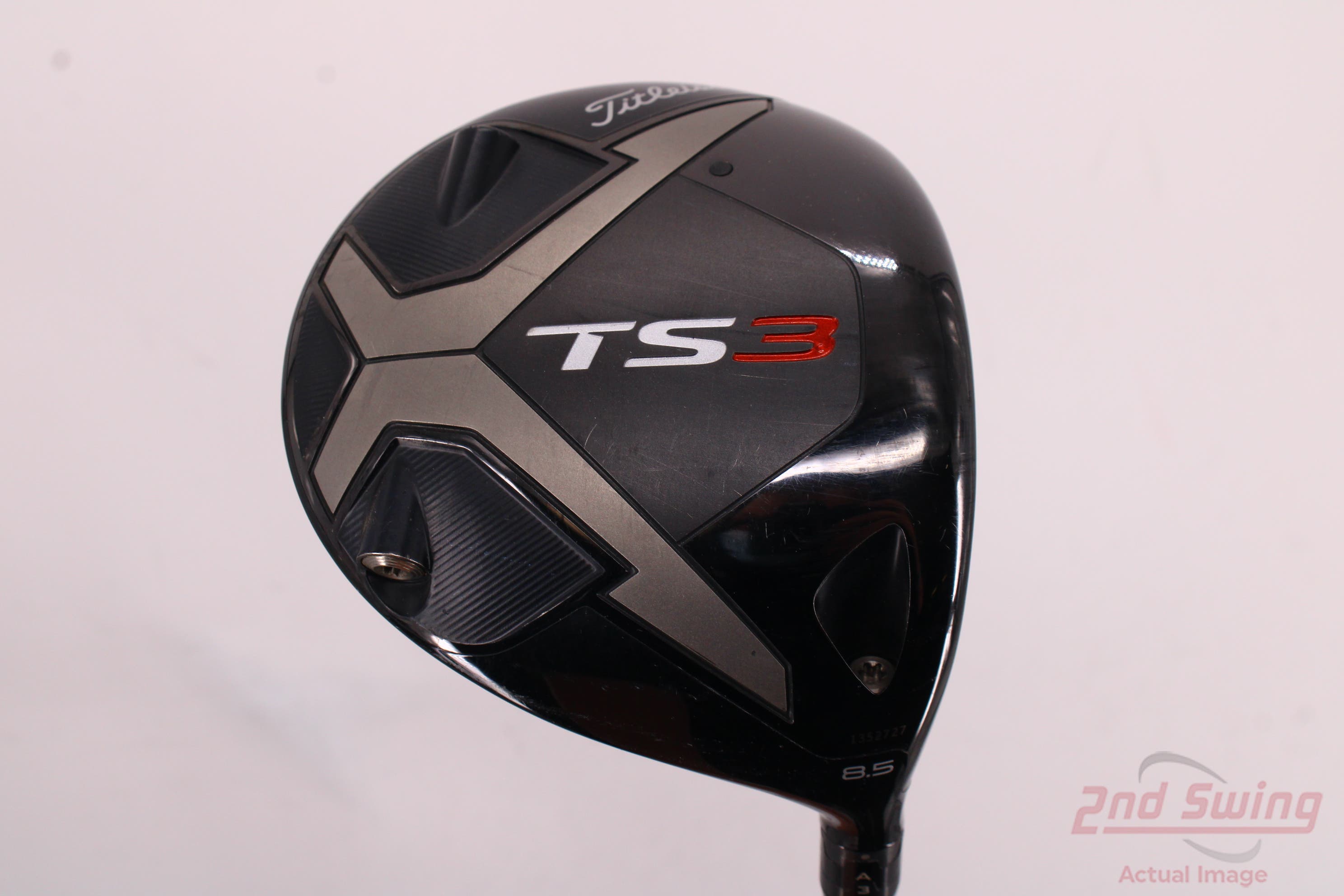 Titleist TS3 Driver 8.5° PX HZRDUS Smoke Black 60 Graphite Stiff Right ...