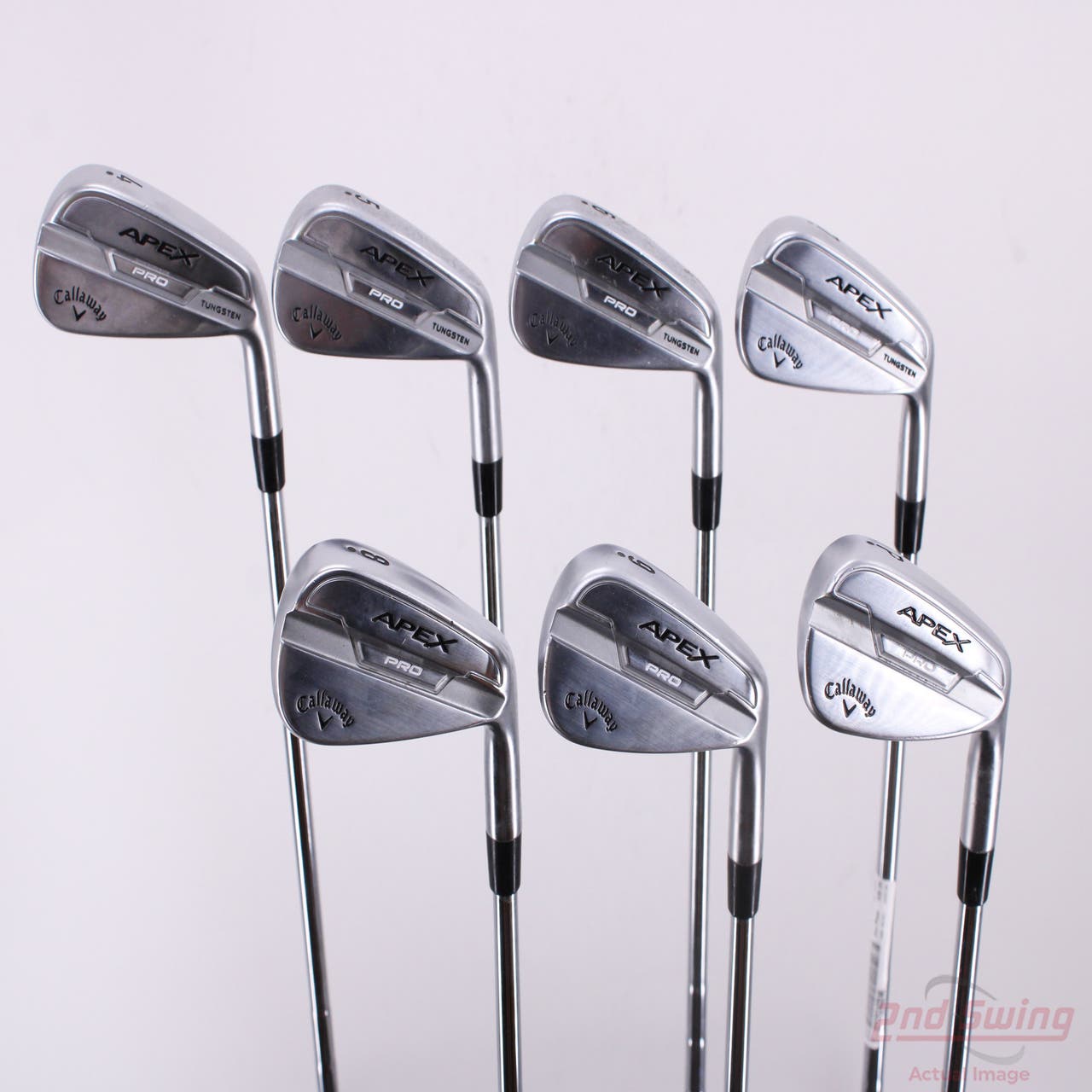 Callaway Apex Pro 21 Iron Set 4-PW Nippon NS Pro 950GH Neo Steel Stiff Right Handed 38.0in | 2nd ...