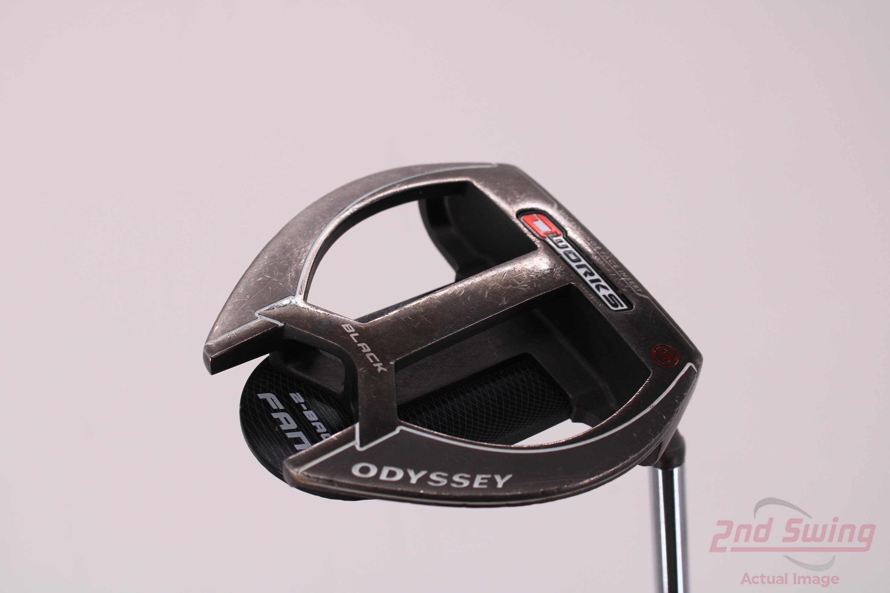 Odyssey O-Works Black 2-Ball Fang S Putter Steel Right Handed 34.0in | 2nd Swing Golf
