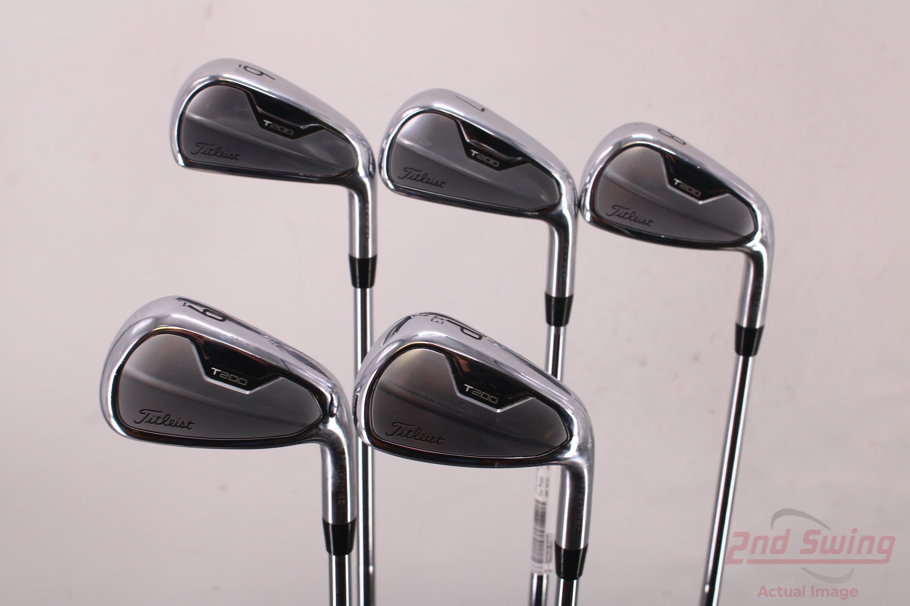 Titleist 2021 T200 Iron Set 6-PW FST KBS Tour 90 Steel Stiff Right Handed 37.75in | 2nd Swing Golf