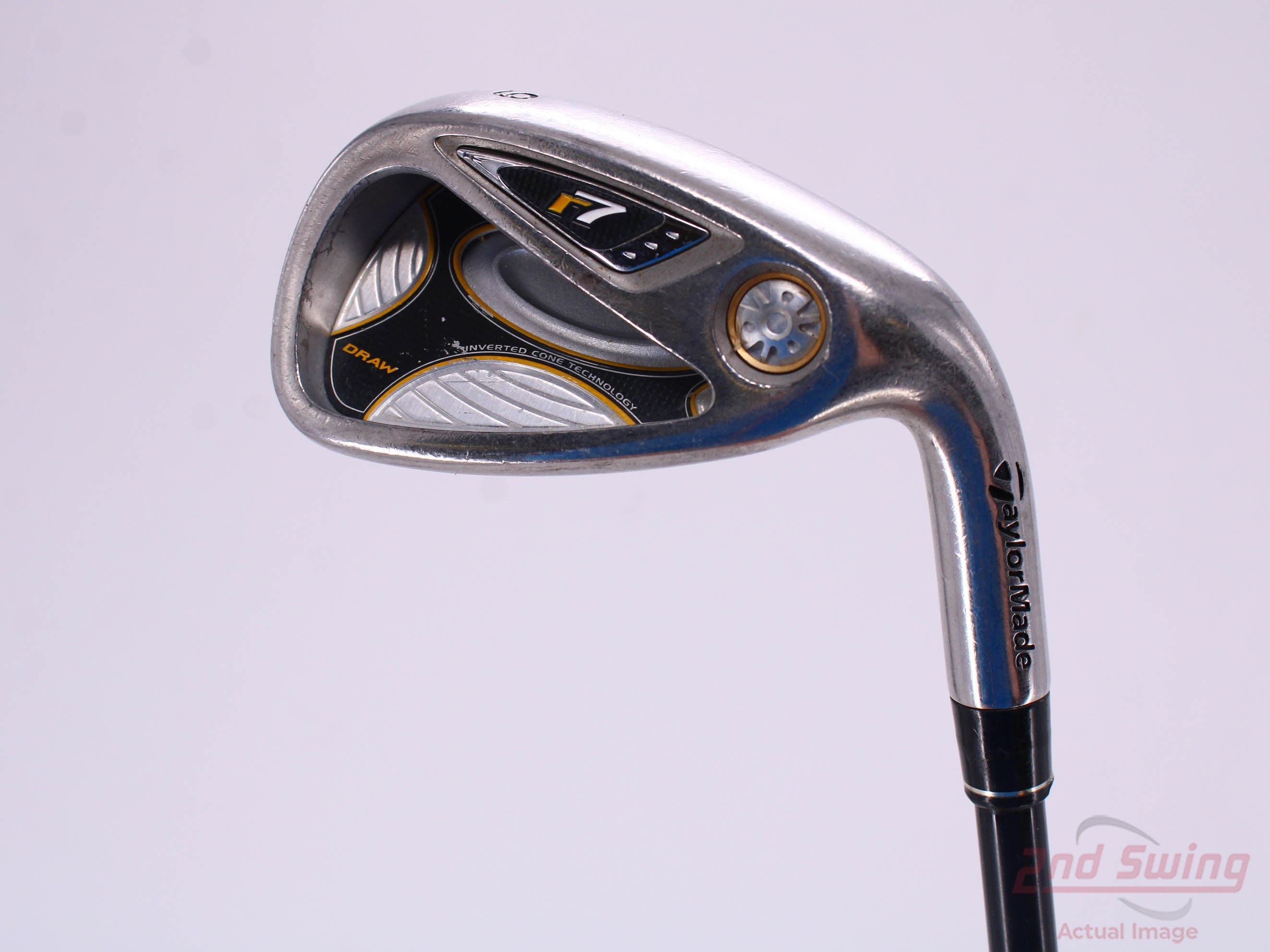 TaylorMade R7 Draw Single Iron 9 Iron TM Fujikura Reax 55 Graphite ...