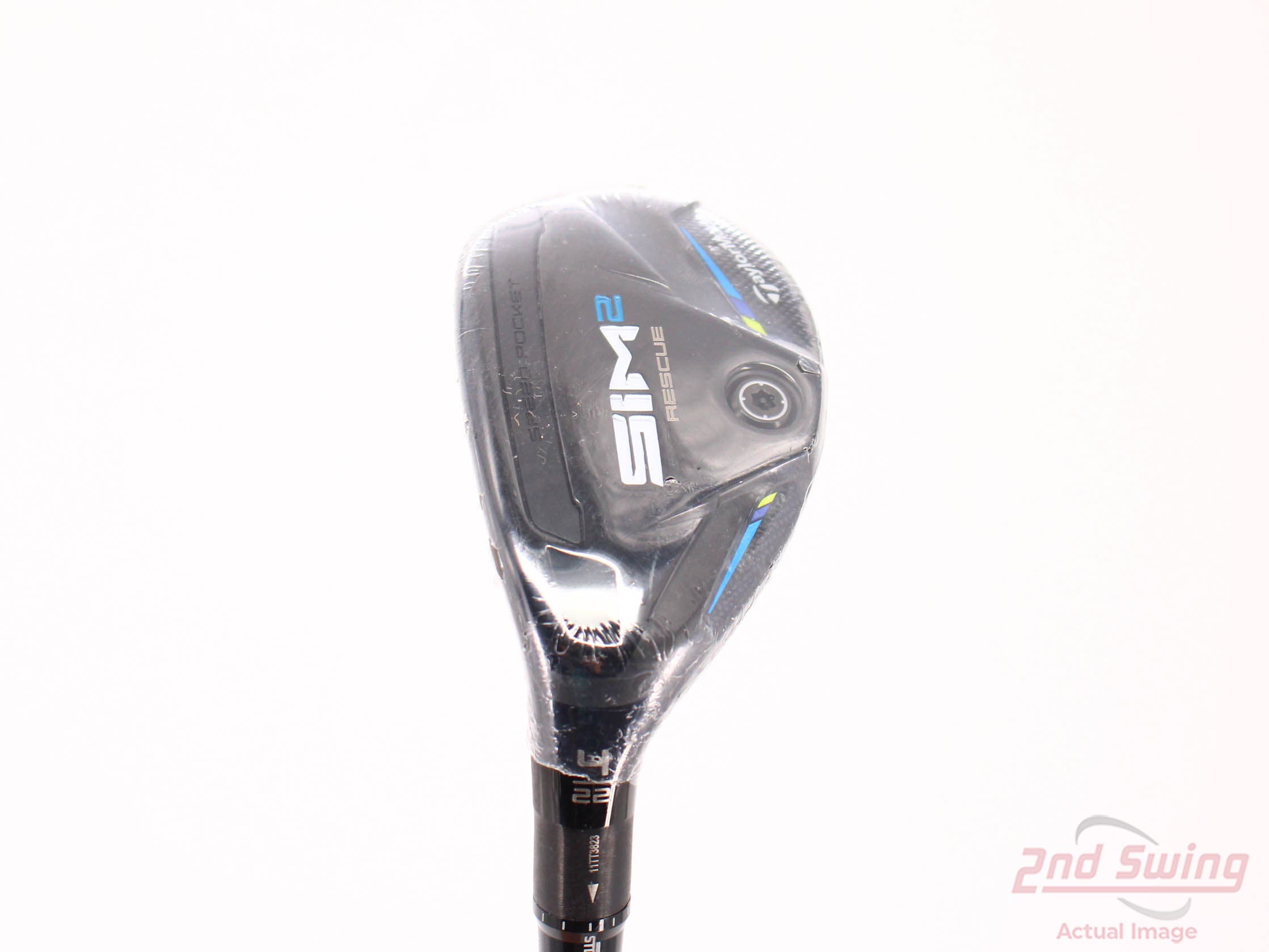 Mint TaylorMade SIM2 MAX Rescue Hybrid 4 Hybrid 22° MCA Tensei AV Blue Raw 70 Graphite Regular ...