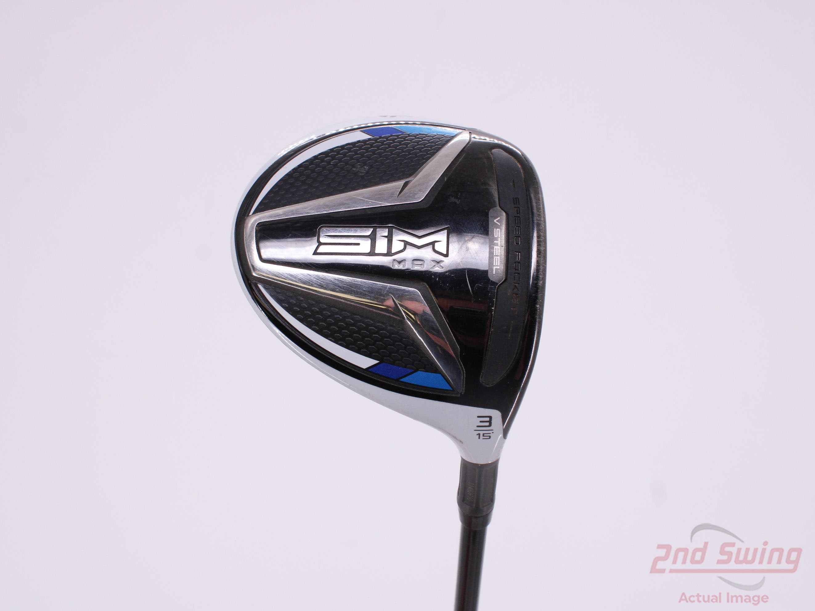 TaylorMade SIM MAX Fairway Wood 3 Wood 3W 15° Mitsubishi Tensei AV Blue ...